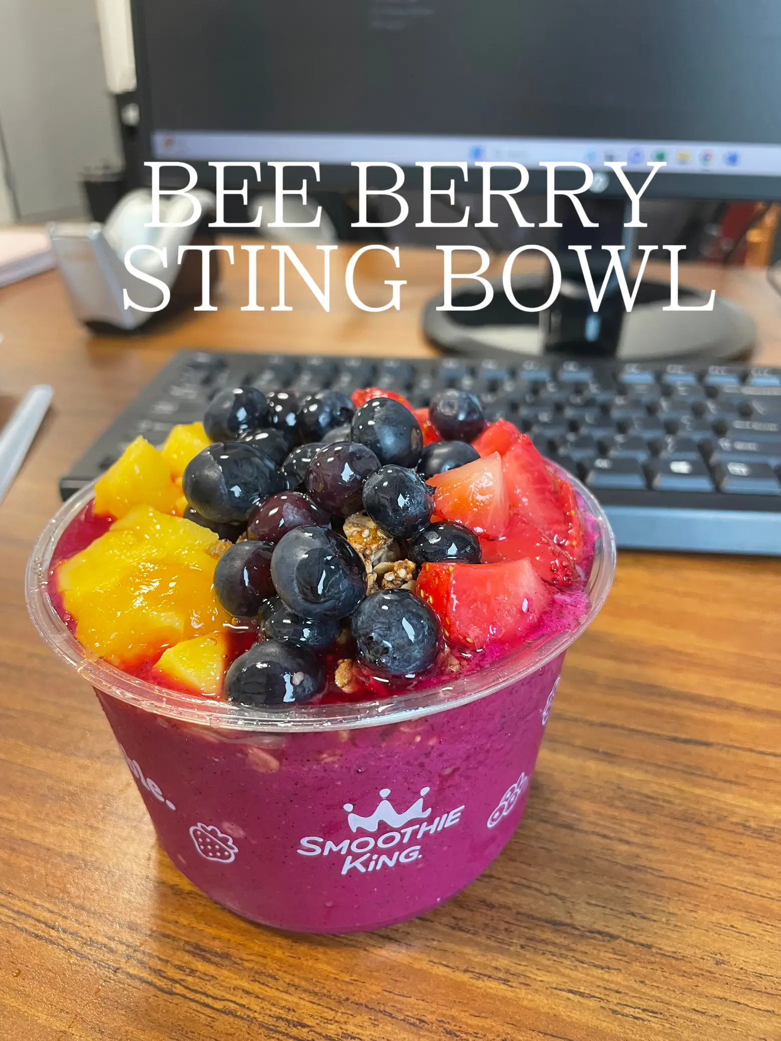 SMOOTHIE KING AÇAÍ BOWL | Gallery posted by Alexis 🍋 | Lemon8