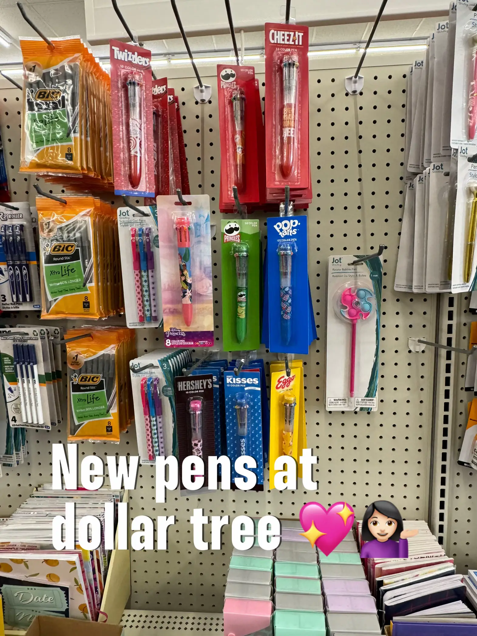 New pens at dollar tree 💖💁🏻‍♀️ | Gallery posted by Iliana Alfaro | Lemon8