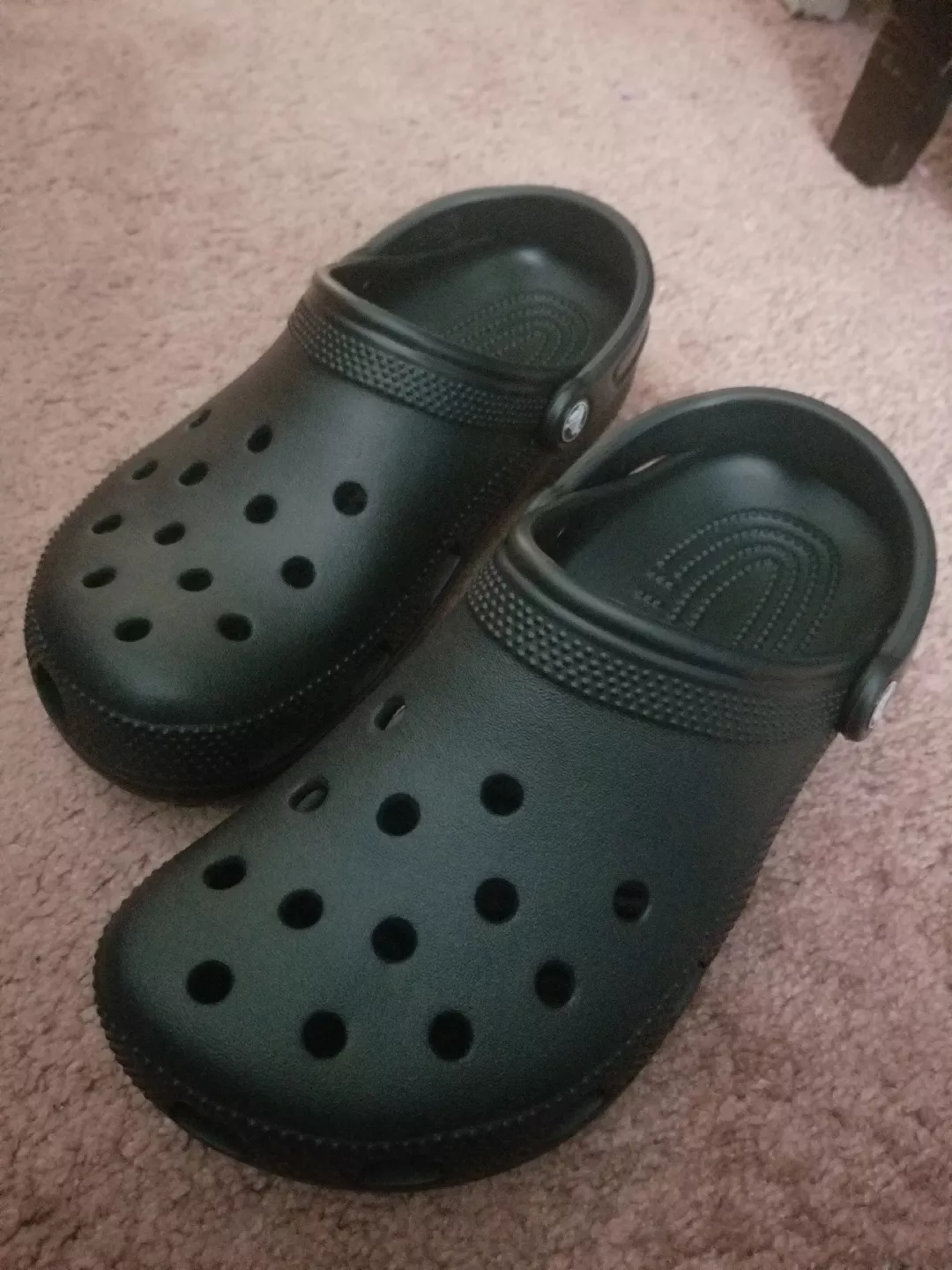 first pair of crocs🥰🥰🖤 | Gallery posted by Aislinn | Lemon8