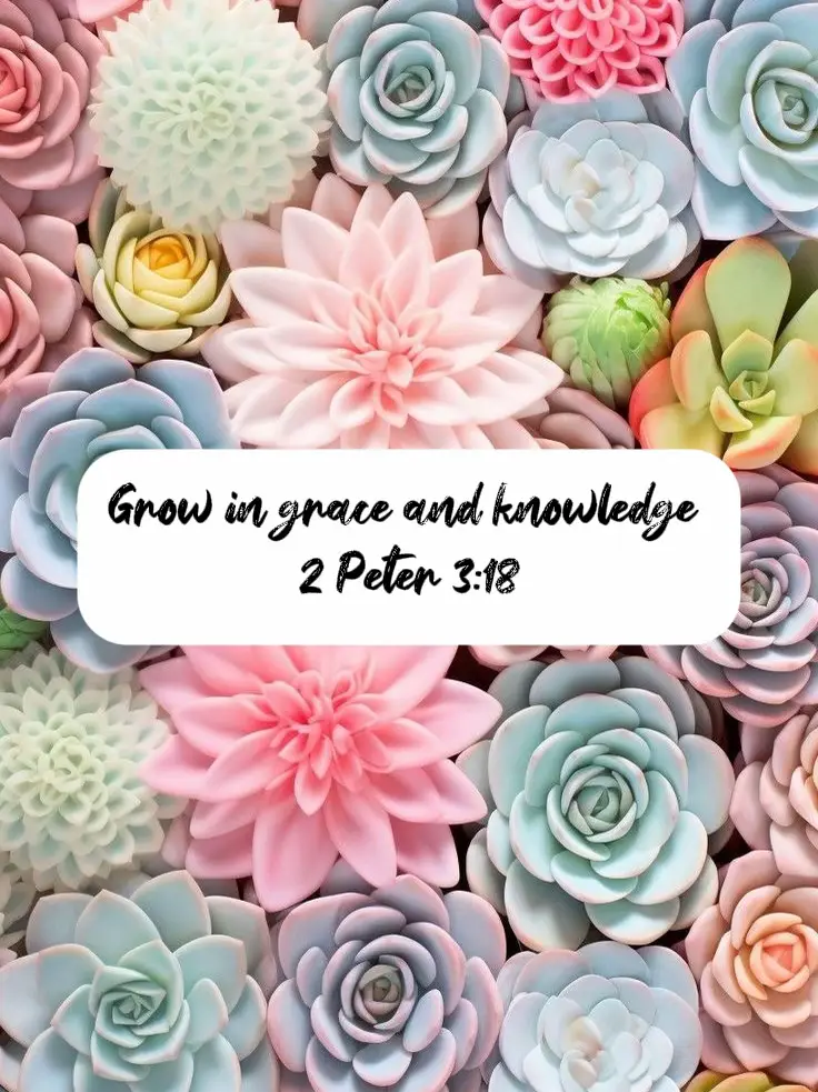 Grow in grace and knowledge 2 Peter 3:18 | Gallery posted by Tara Winger | Lemon8