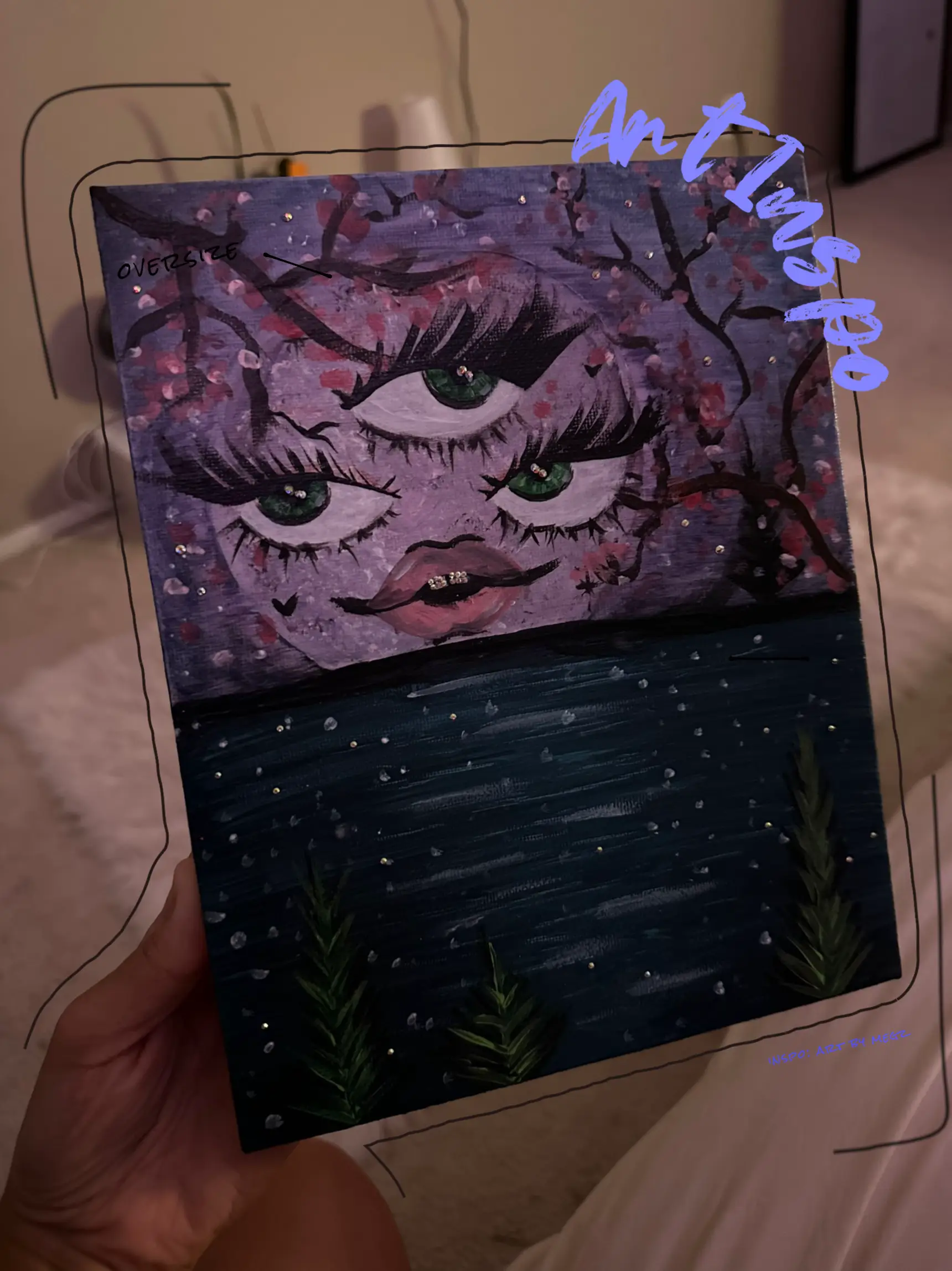 inspo: art by megz | Gallery posted by tamiaajadee | Lemon8