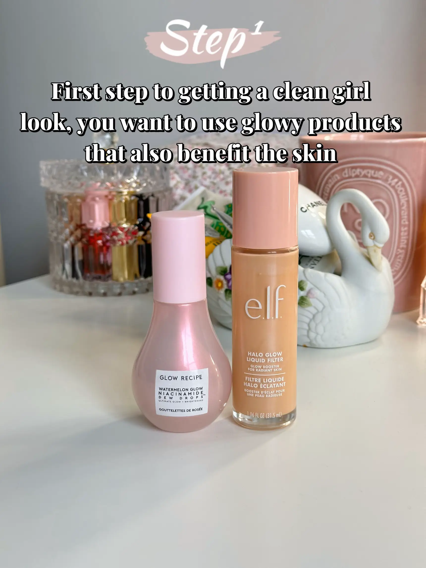 Clean girl makeup look😍🎀 🌸 | Gallery posted by Prettywithjess | Lemon8