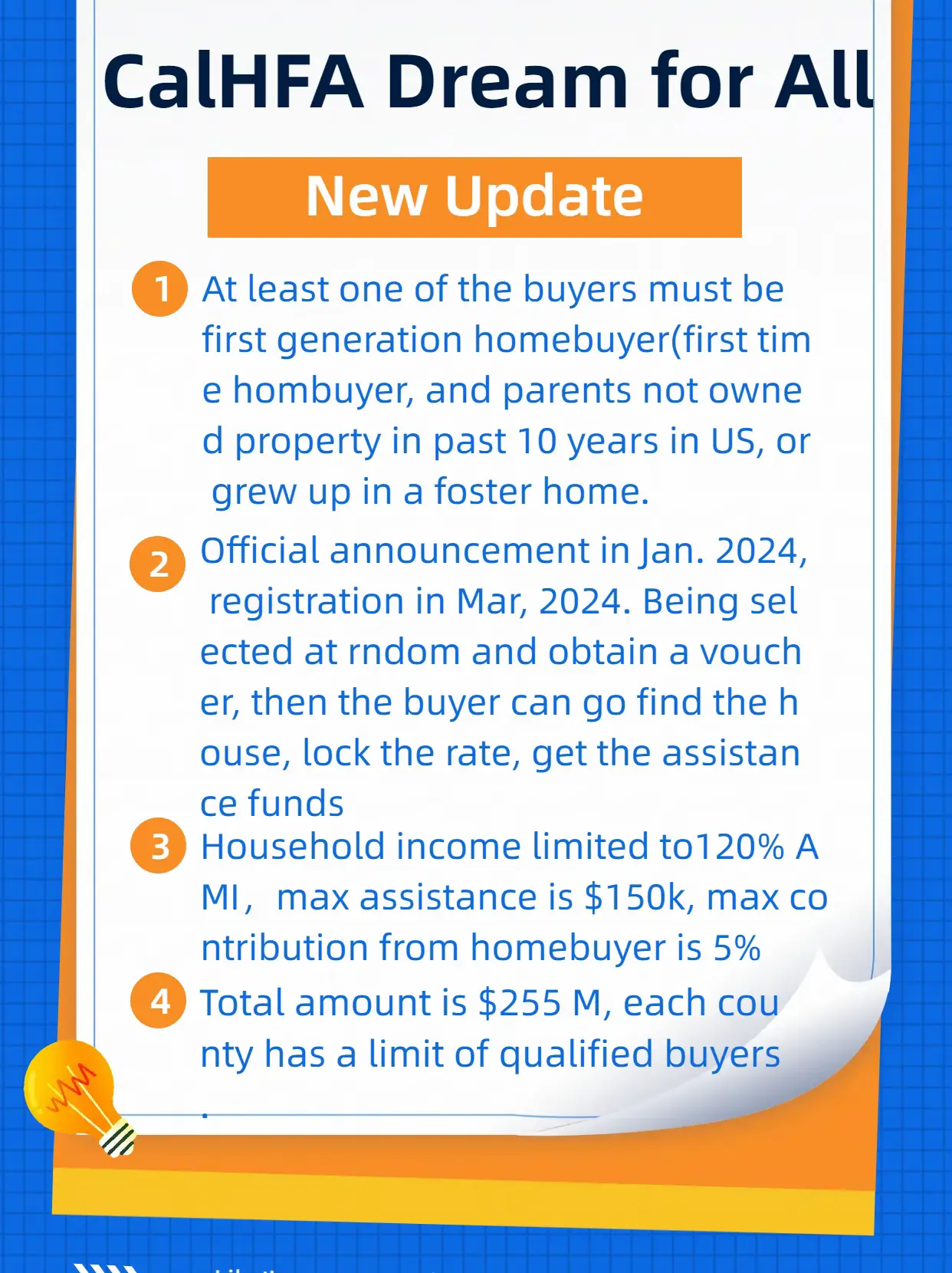 🌸CalHFA Dream for All program Update | แกลเลอรีที่โพสต์โดย LilyRealtor&MLO | Lemon8