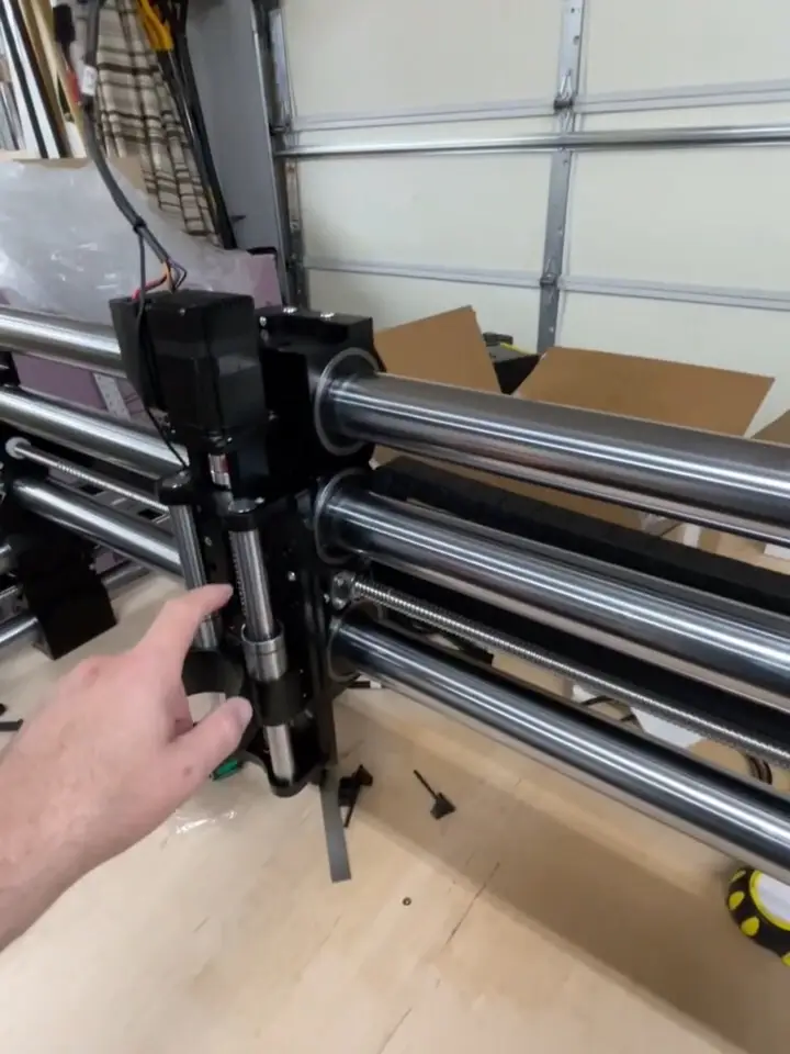 Almost done assembling the OneFinity CNC. | Video published by makingathome | Lemon8