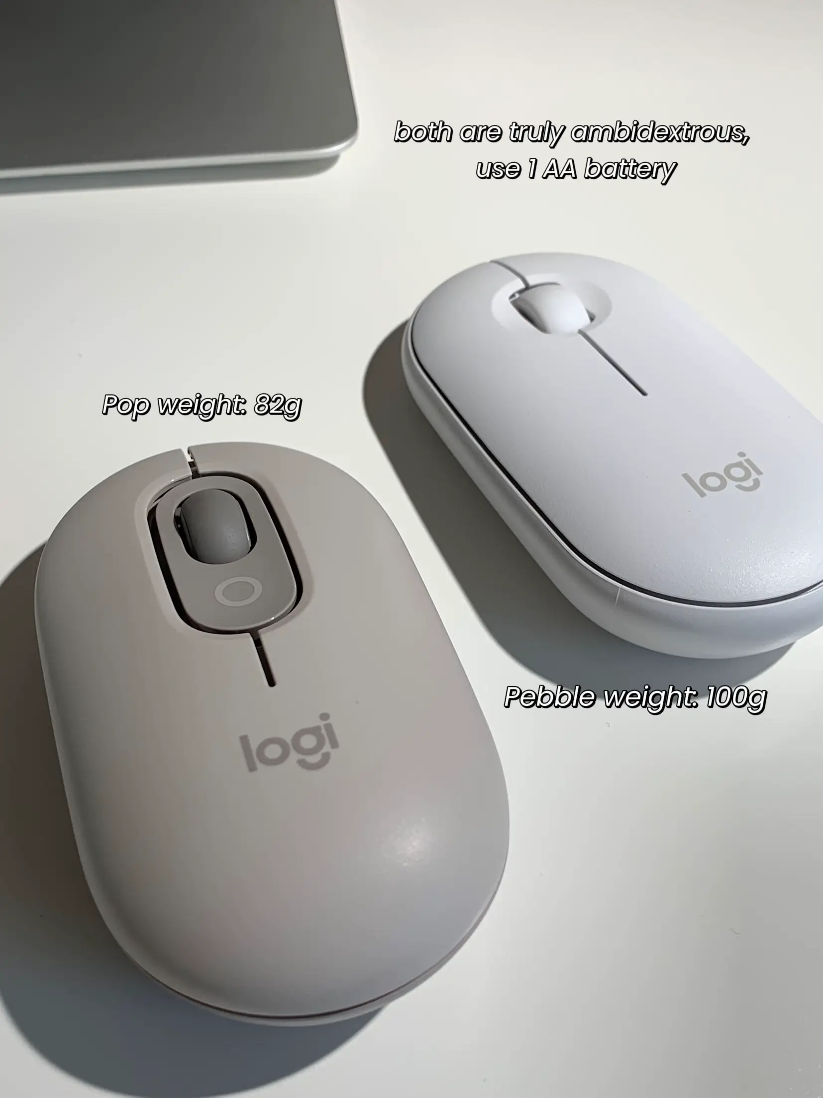 Logitech Pop vs Pebble 🤍🖱 | Gallery posted by Emily H. | Lemon8