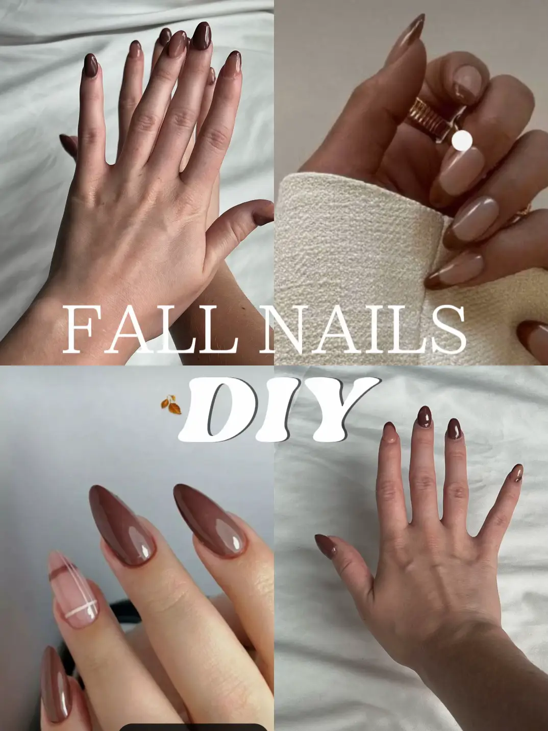 DIY fall/autumn nail inspo | แกลเลอรีที่โพสต์โดย Vlada | Lemon8