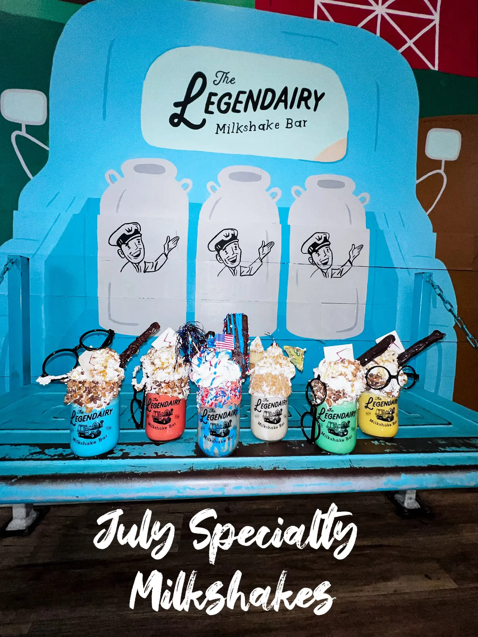 July Specialty Milkshakes | แกลเลอรีที่โพสต์โดย Legendairy | Lemon8
