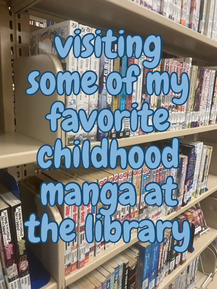 Visiting my fave manga at the library! | Gallery posted by wickedreads ...