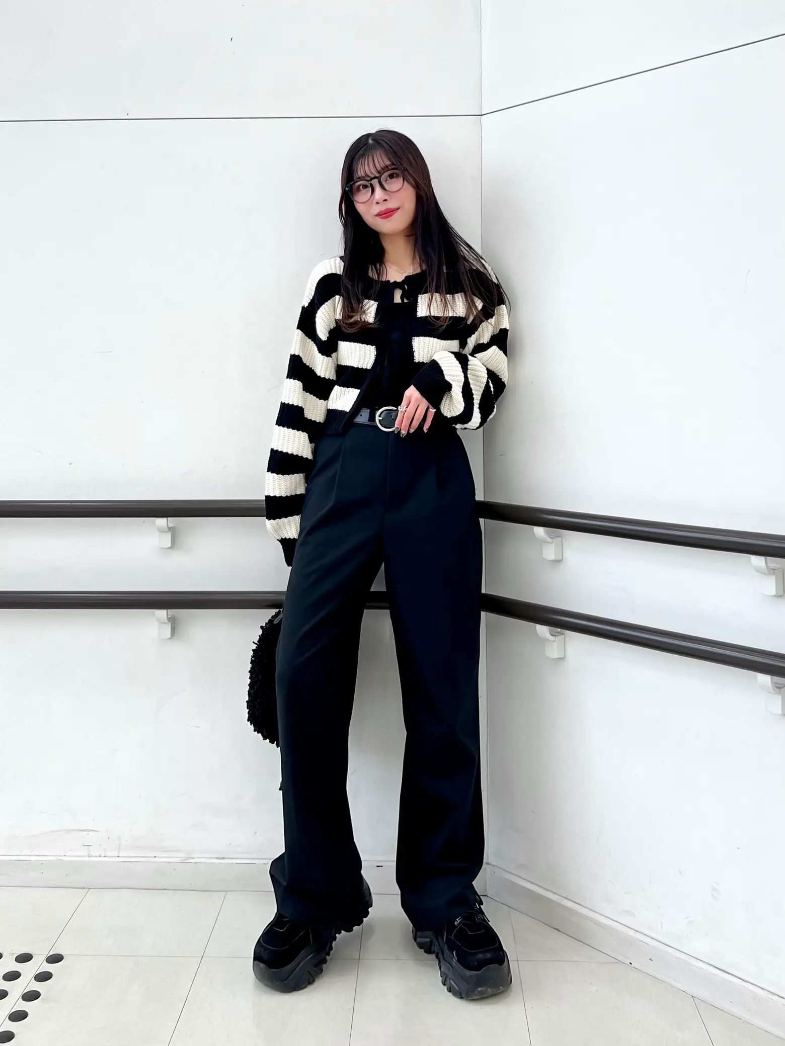 【WEGO】黒好きｵﾝﾅによる、WEGOの可愛すぎる2WAYカーディガン🦓🫧 | MONAMIが投稿したフォトブック | Lemon8