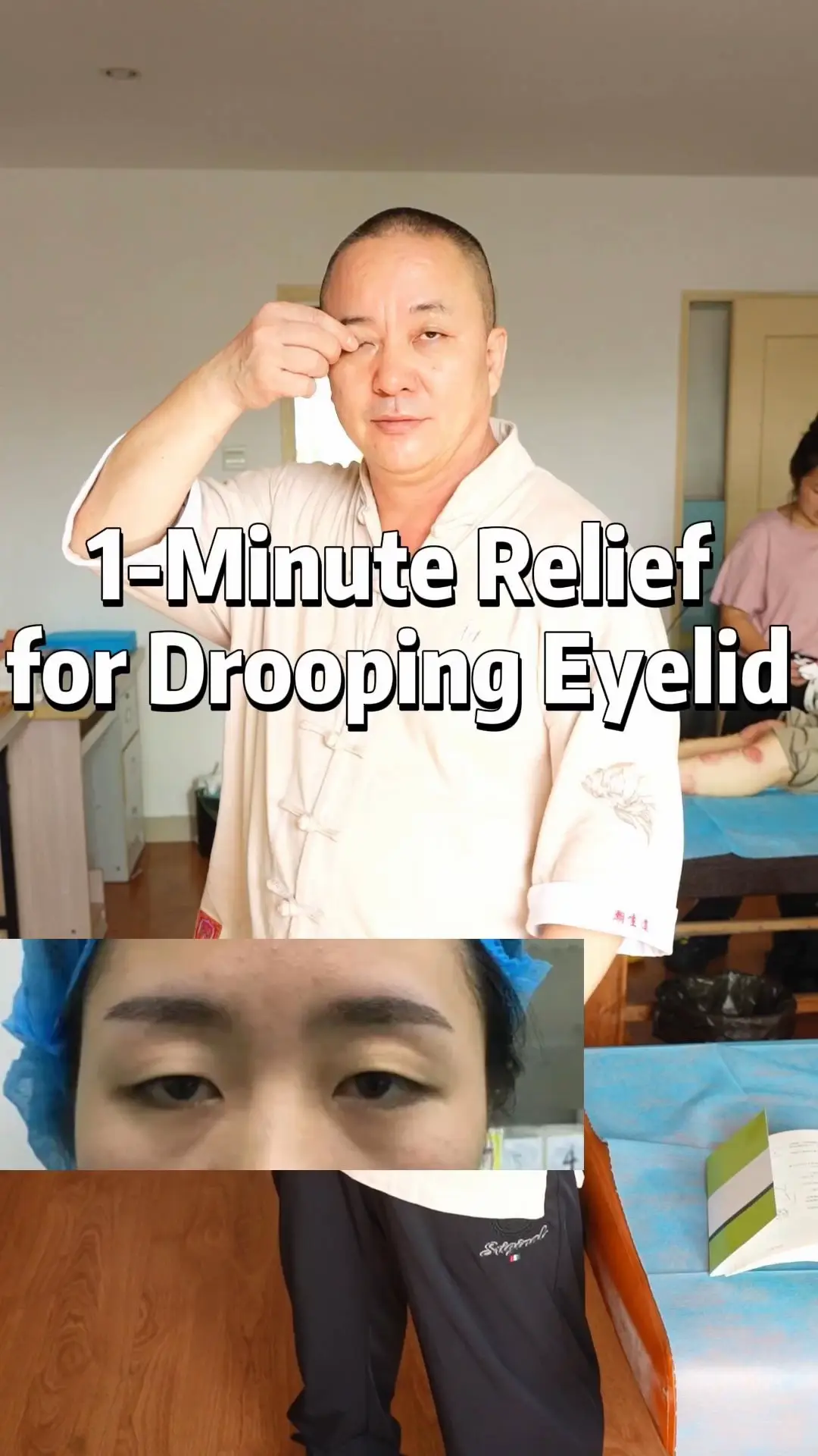 Drooping Eye 1 Min Relief(It works!) | Video published by YanYi Harmony ...