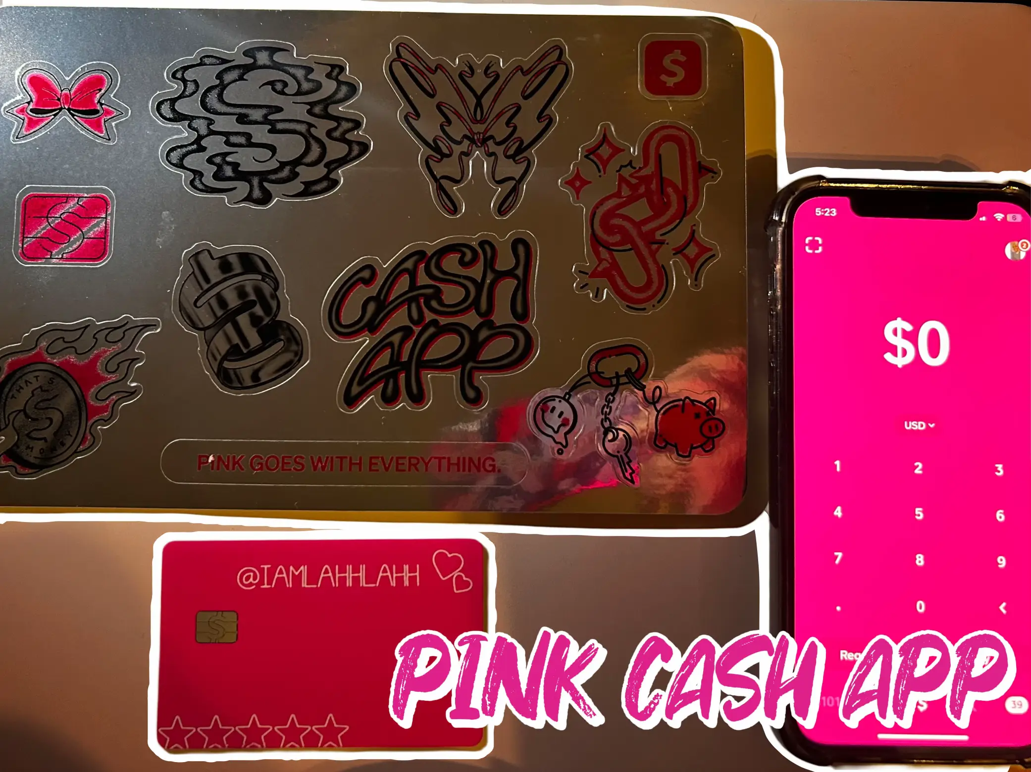 PINK CASH APP CARD 🩷 | Gallery posted by 𝘓𝘢𝘓𝘢 🌻 | Lemon8