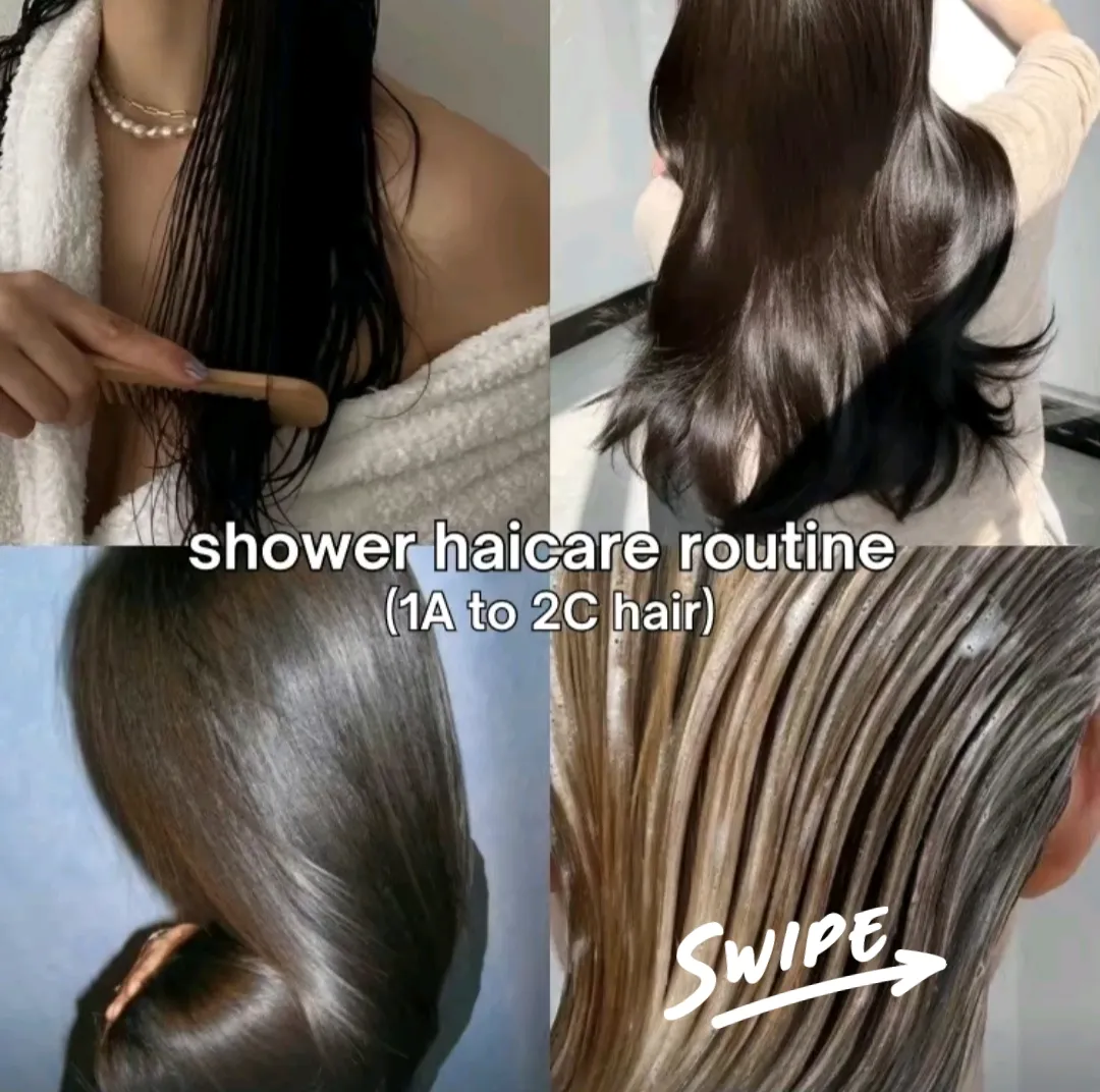 Shower hair routine !! 💞 | Gallery posted by Sarah | Lemon8