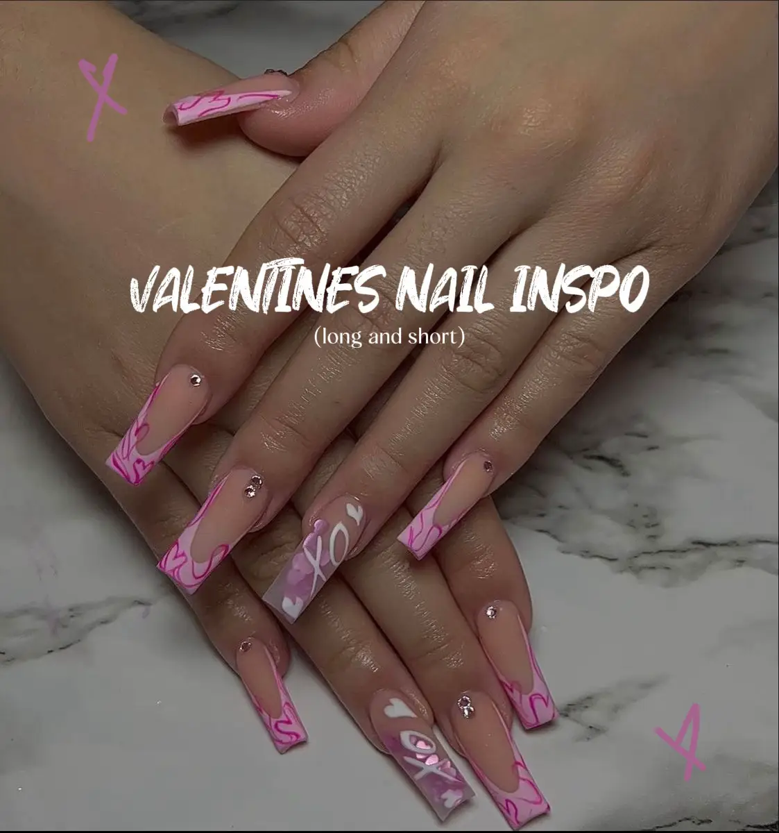 VALENTINES NAIL INSPO | Gallery posted by aidaamariee | Lemon8