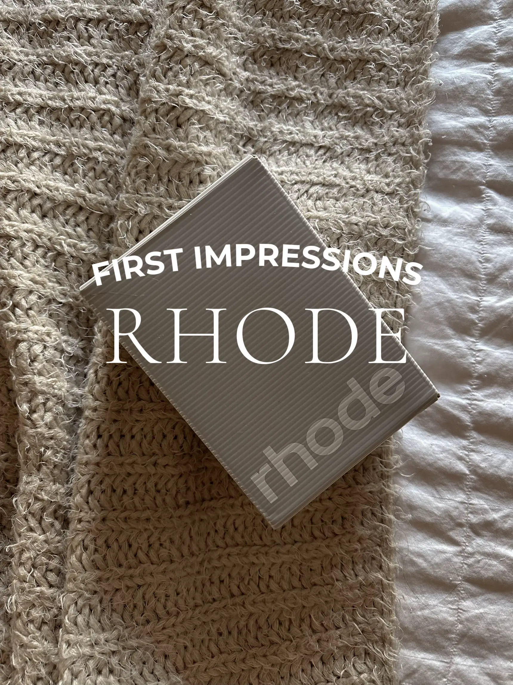 RHODE review 🤍 | Katが投稿したフォトブック | Lemon8