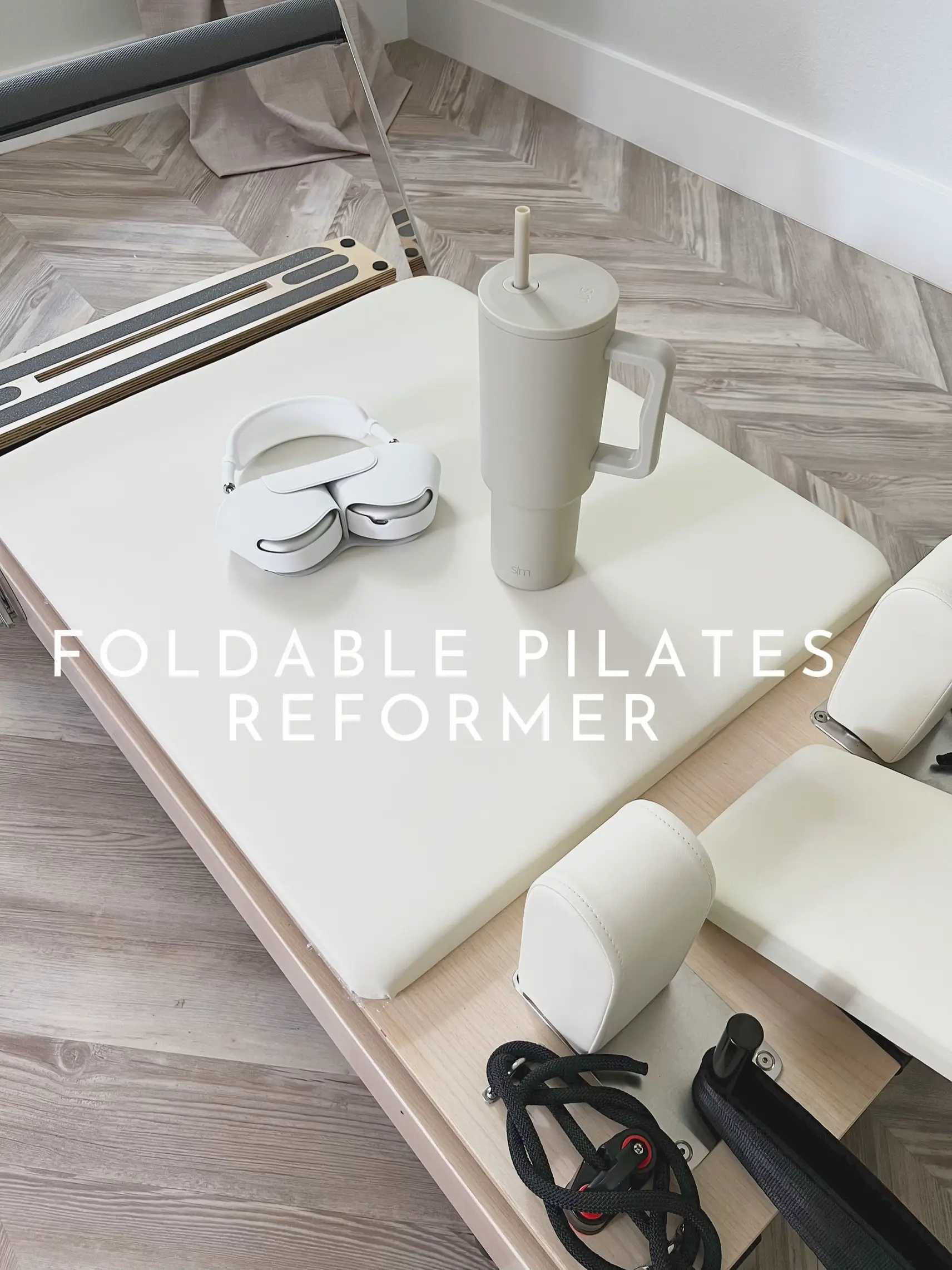 At Home Foldable Pilates Reformer | Video published by Cindy | Lemon8