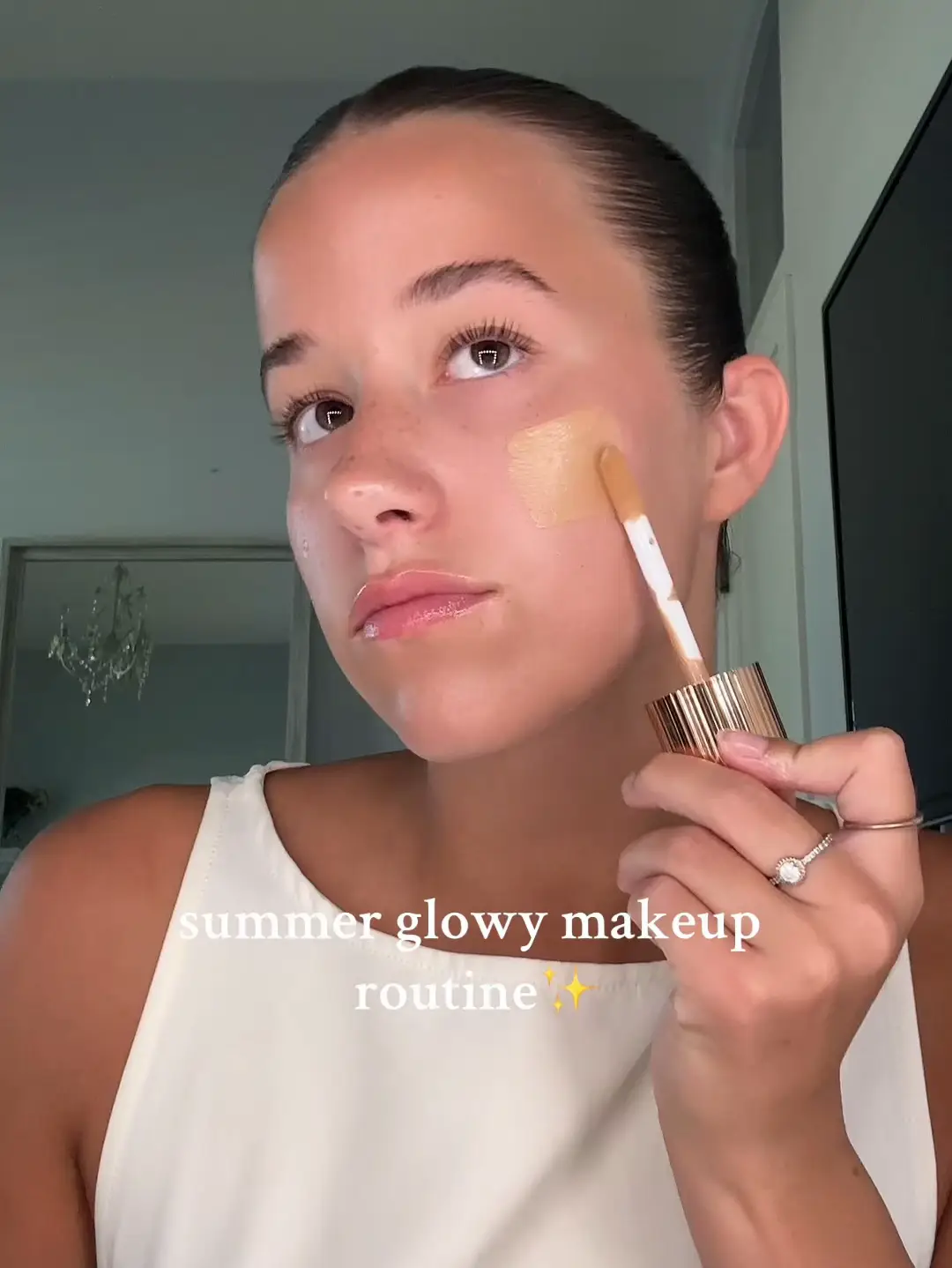 Summer glowy makeup routine ☀️ | Video published by Sophie Heaton | Lemon8