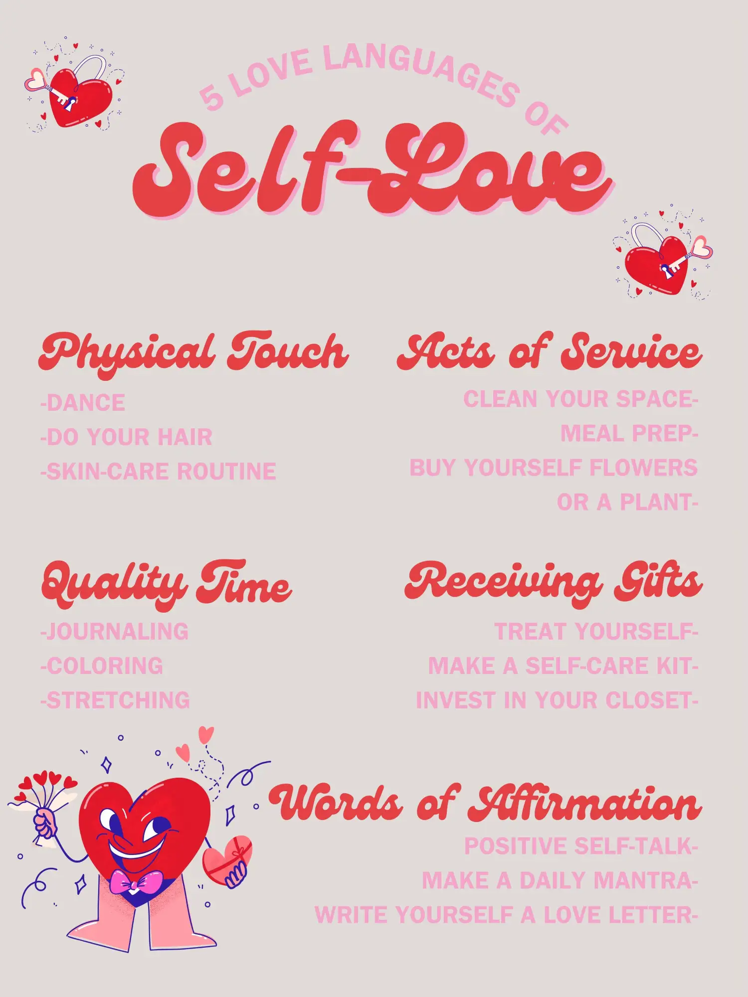 Self-Love Language Activity | Gallery posted by izzysantana | Lemon8