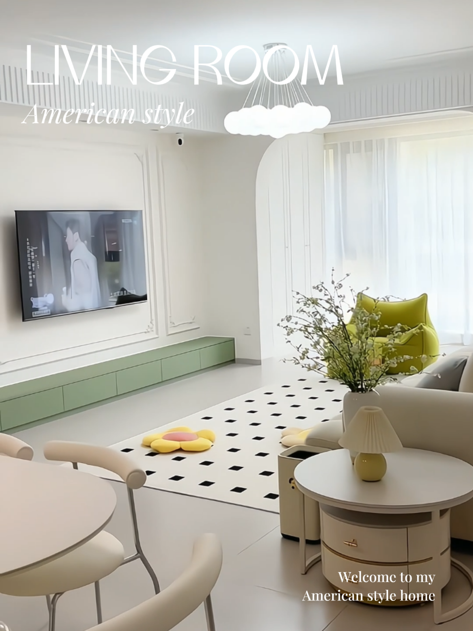 American Style Living Room 😎 | Video published by PA Kitchen | Lemon8