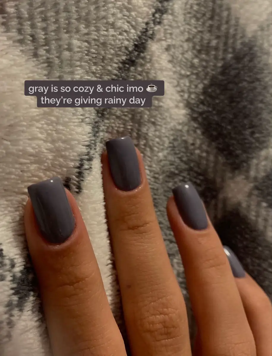 Fall Nail Ideas (NO BROWN) 🩶 | Gallery posted by Mary | Lemon8
