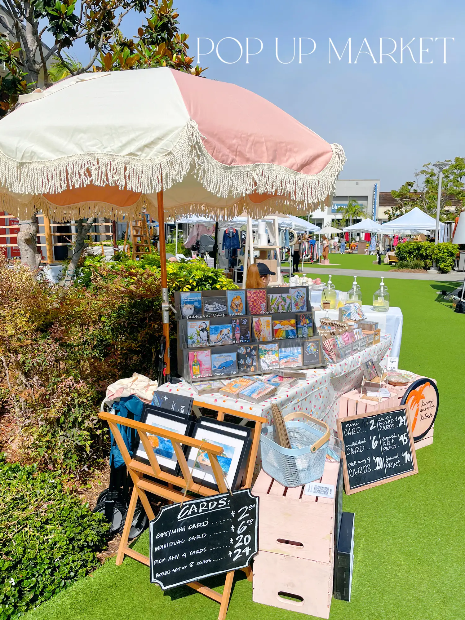 What do you need for a pop up market? | Gallery posted by KQKcards | Lemon8