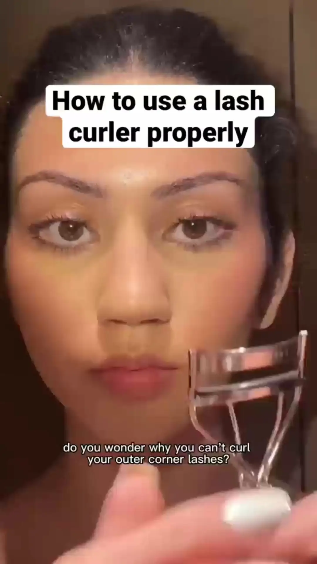 You need to know how to curl eyelashes properly | Video published by ...