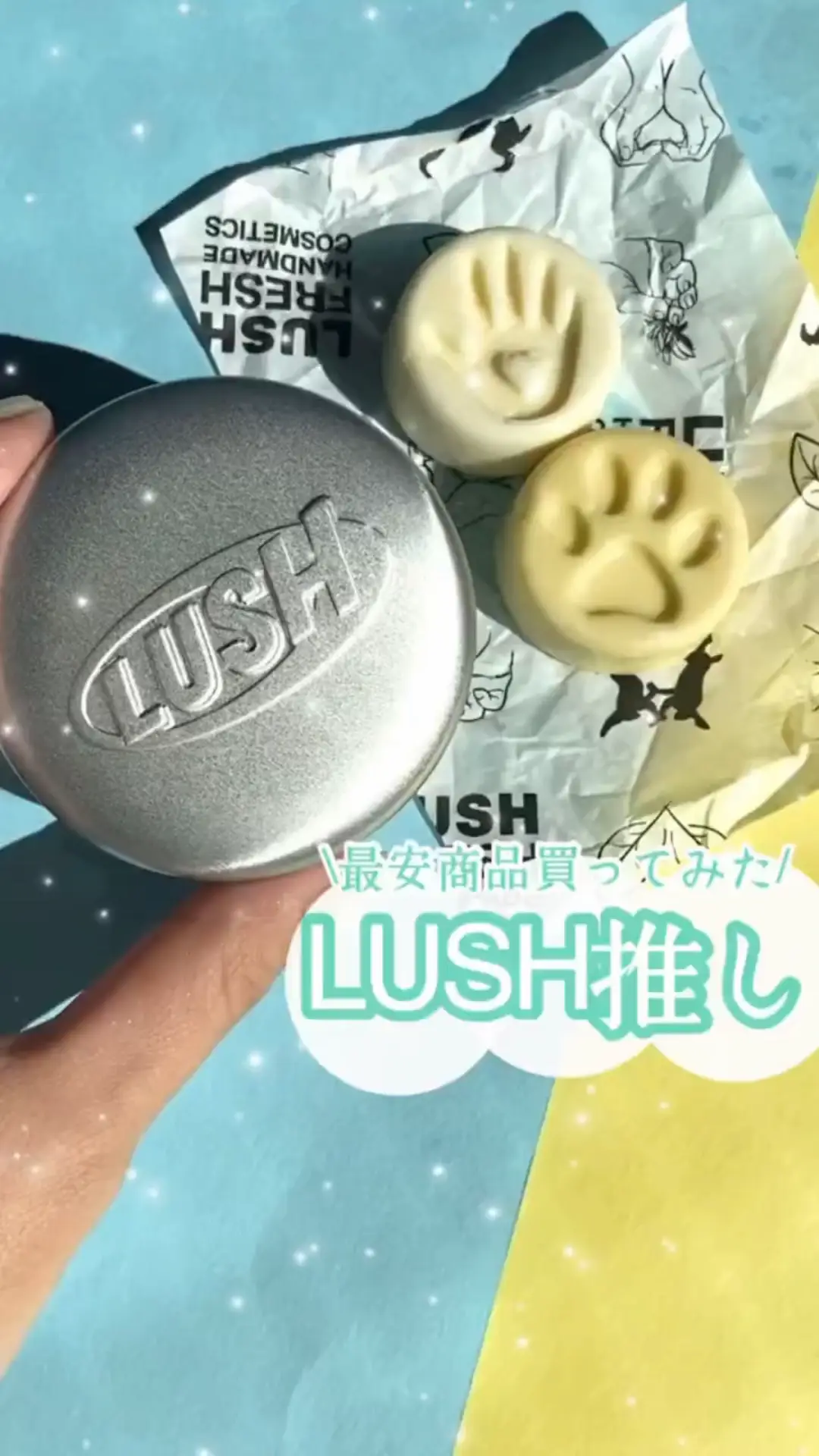 \LUSHで激安⁉︎／推しコスメ🧼💗 | コスメ界のビビデバビデブーの投稿動画 | Lemon8
