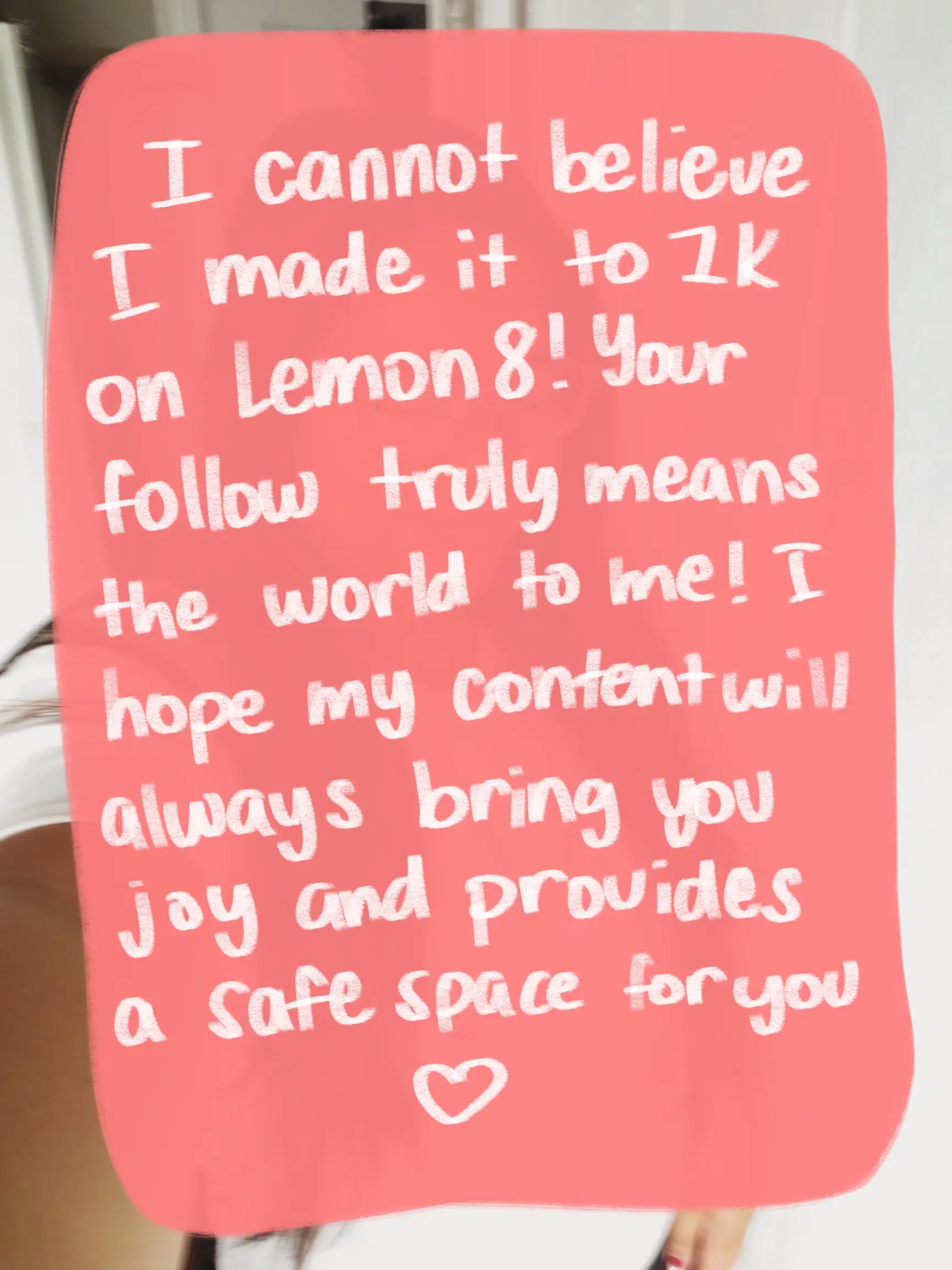 THANK YOU FOR 1K FOLLOWERS!!! 😭🫶🥹 | Gallery posted by jam ♡ | Lemon8