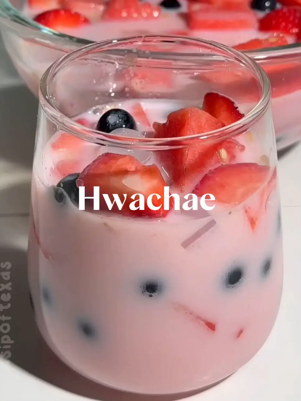 Hwachae | Video published by asipoftexas | Lemon8