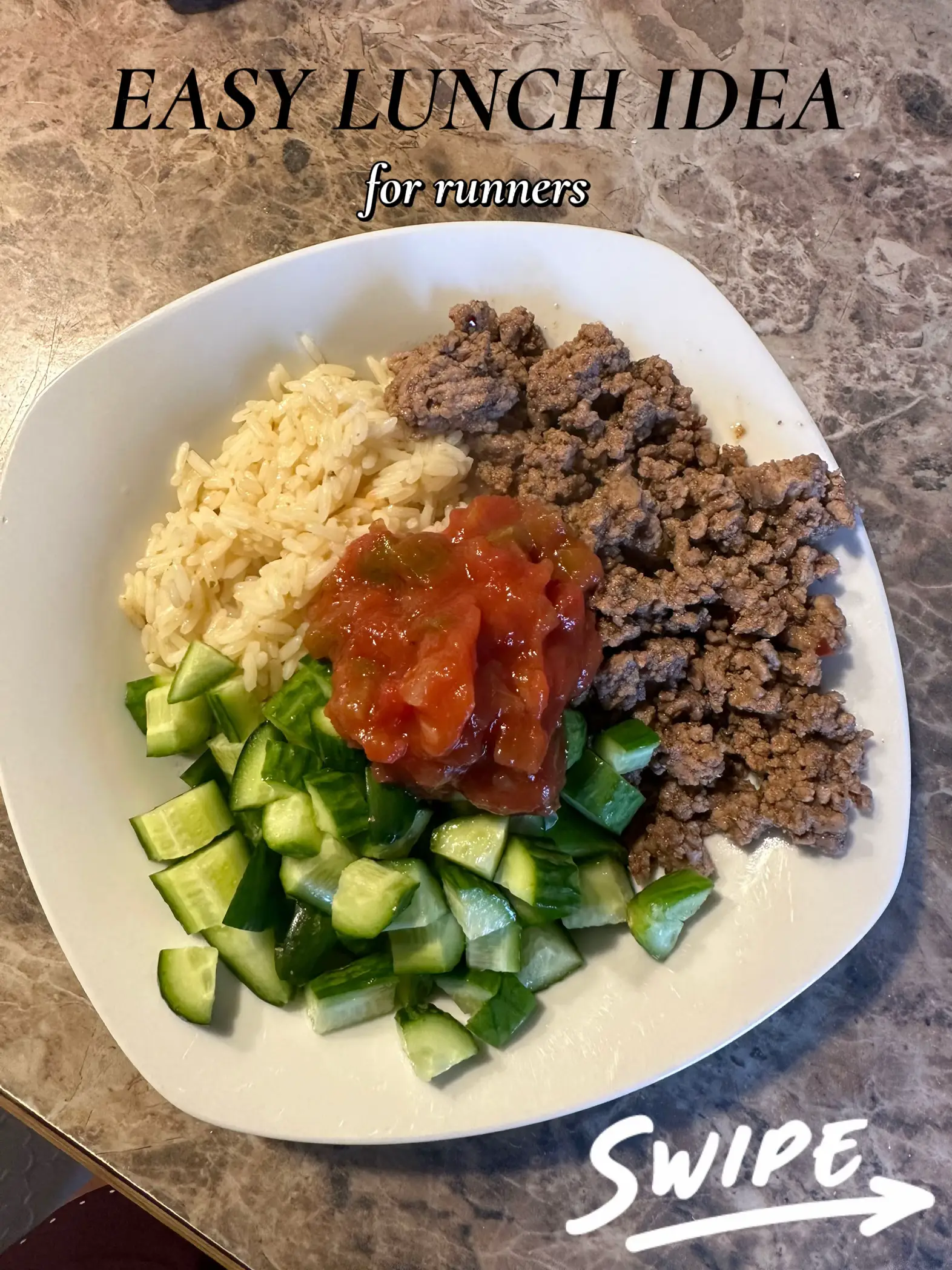 EASY LUNCH IDEA FOR RUNNERS | Gallery posted by elyse | Lemon8