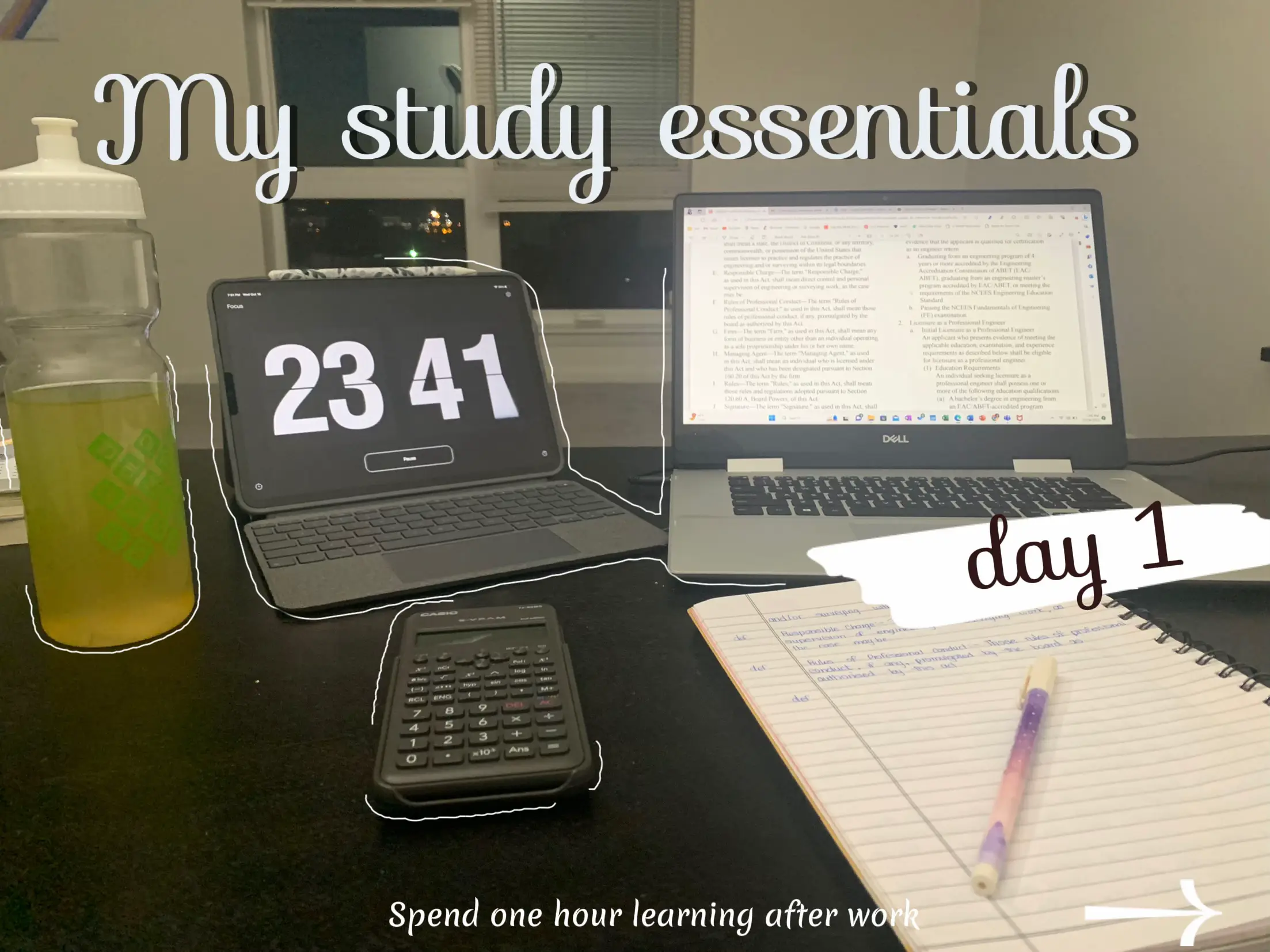 Spend one hour learning after work | Gallery posted by Consistent_Saee ...