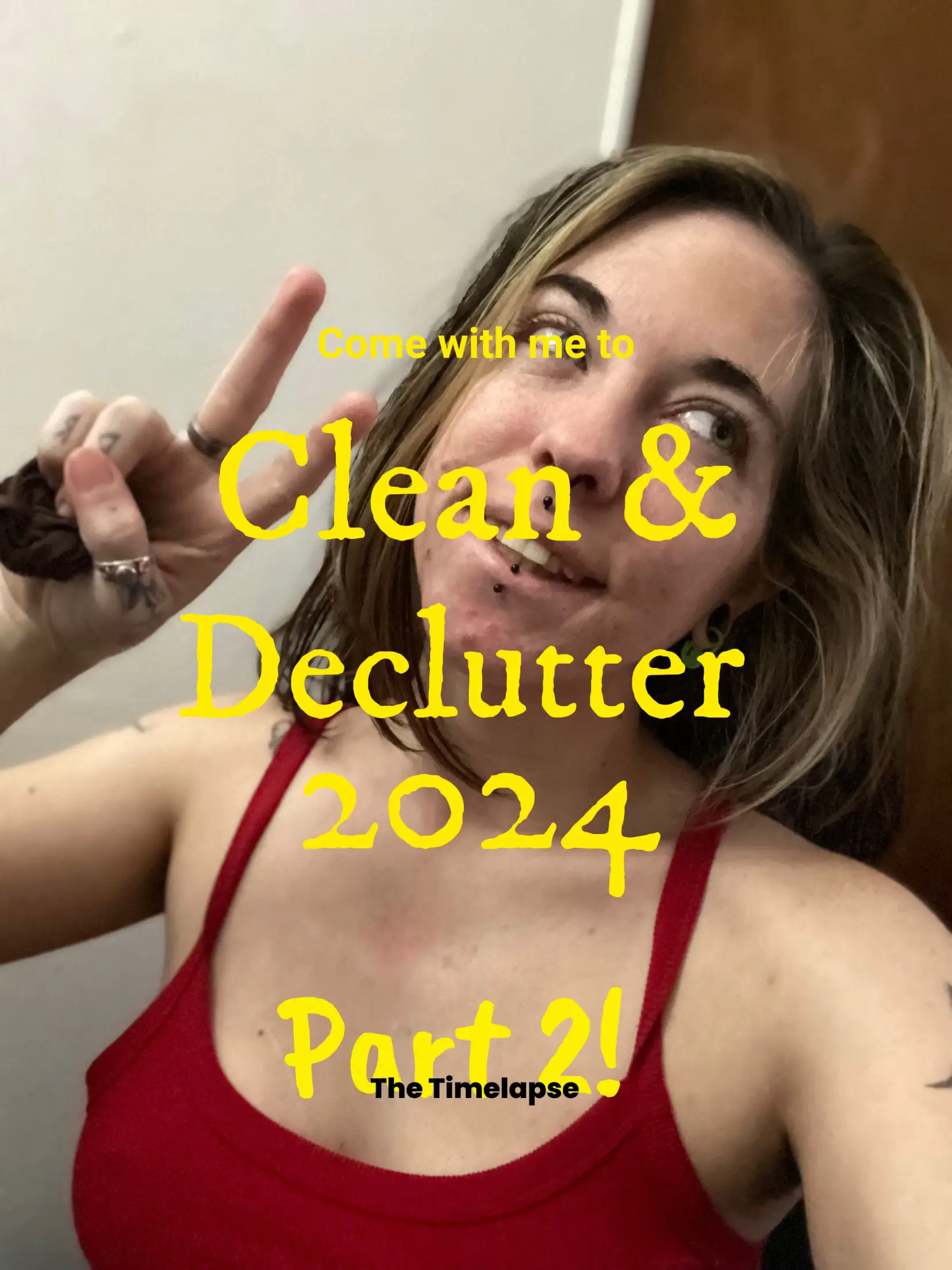 Declutter 2024 with me: the part 2 Timelapse | Video published by Bella | Lemon8