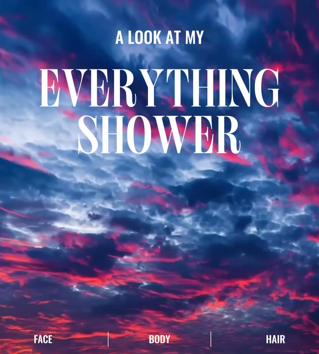 EVERYTHING SHOWER | Gallery posted by roz 🪻 | Lemon8