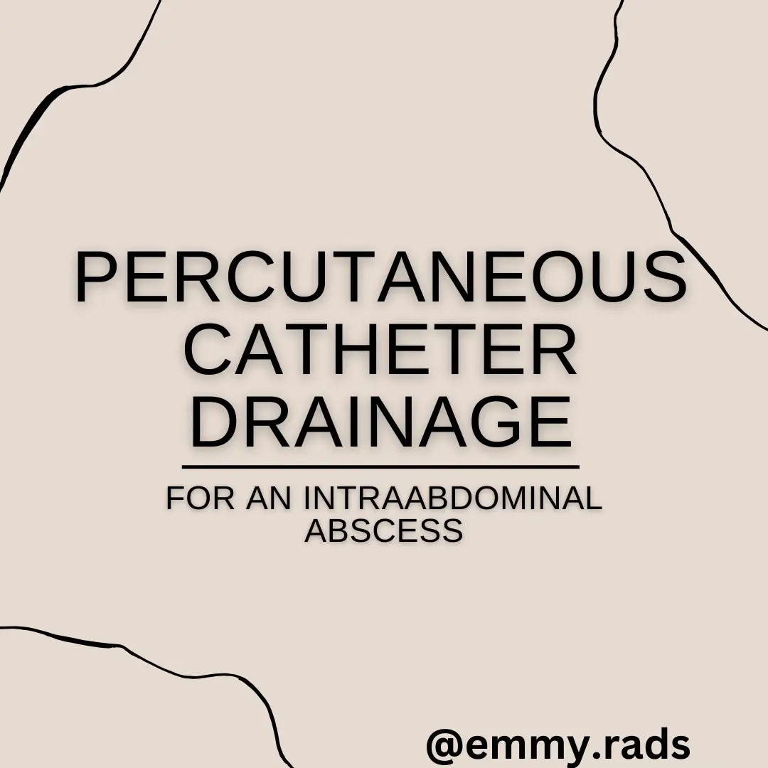 How to drain an intraabdominal abscess 🦠💉 | Gallery posted by Em Barnard, MD | Lemon8