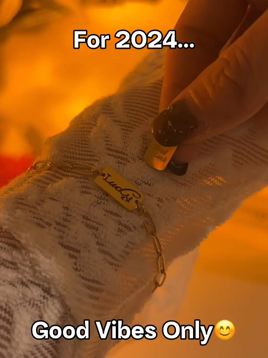 Good Luck Dainty Bracelet for 2024 🌸 | Video published by TRUDA | Lemon8