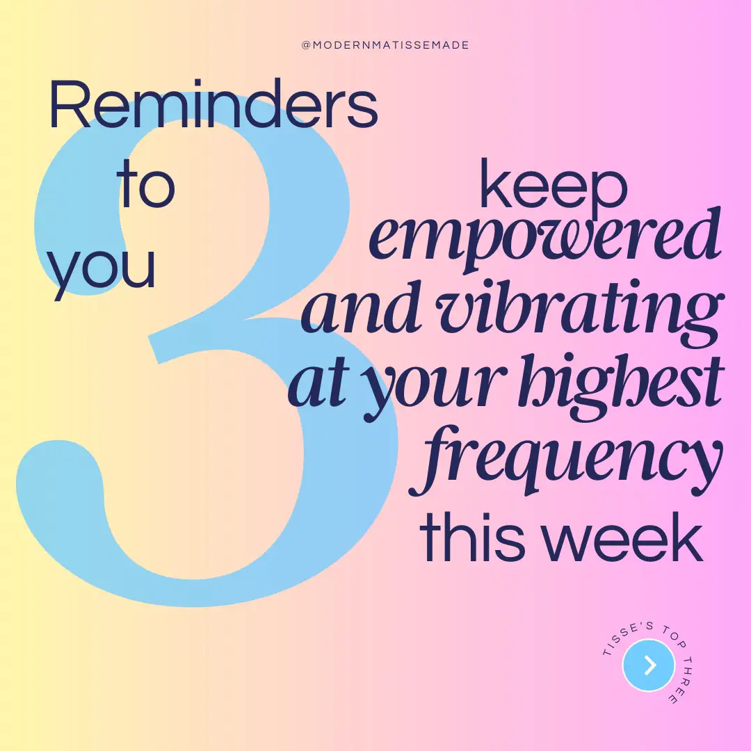 3 Reminders/Tips to Help You Stay in High Vibes | Gallery posted by ...