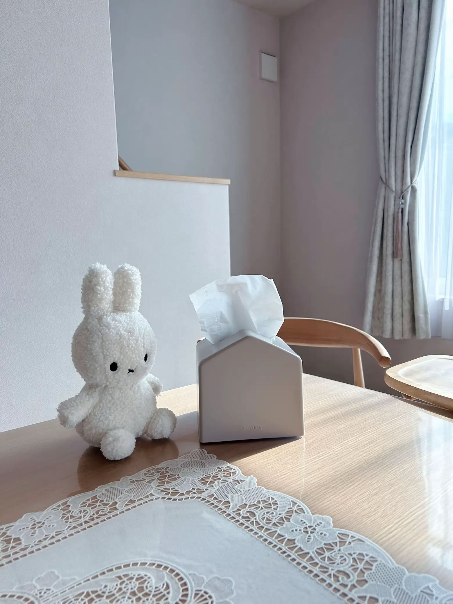 KEYUCAのティッシュケース🤍 | 𝘴𝘢𝘭𝘢𝘯が投稿したフォトブック | Lemon8