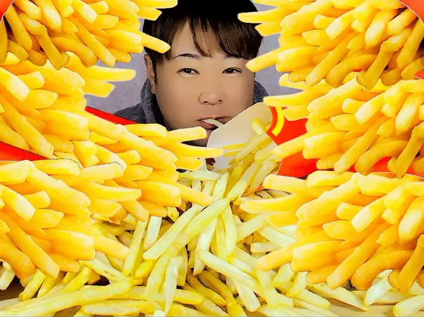 ASMR ポテトでモッパン🍟😋【咀嚼音/Mukbang/Eating Sounds】 | KABU ASMRの投稿動画 | Lemon8