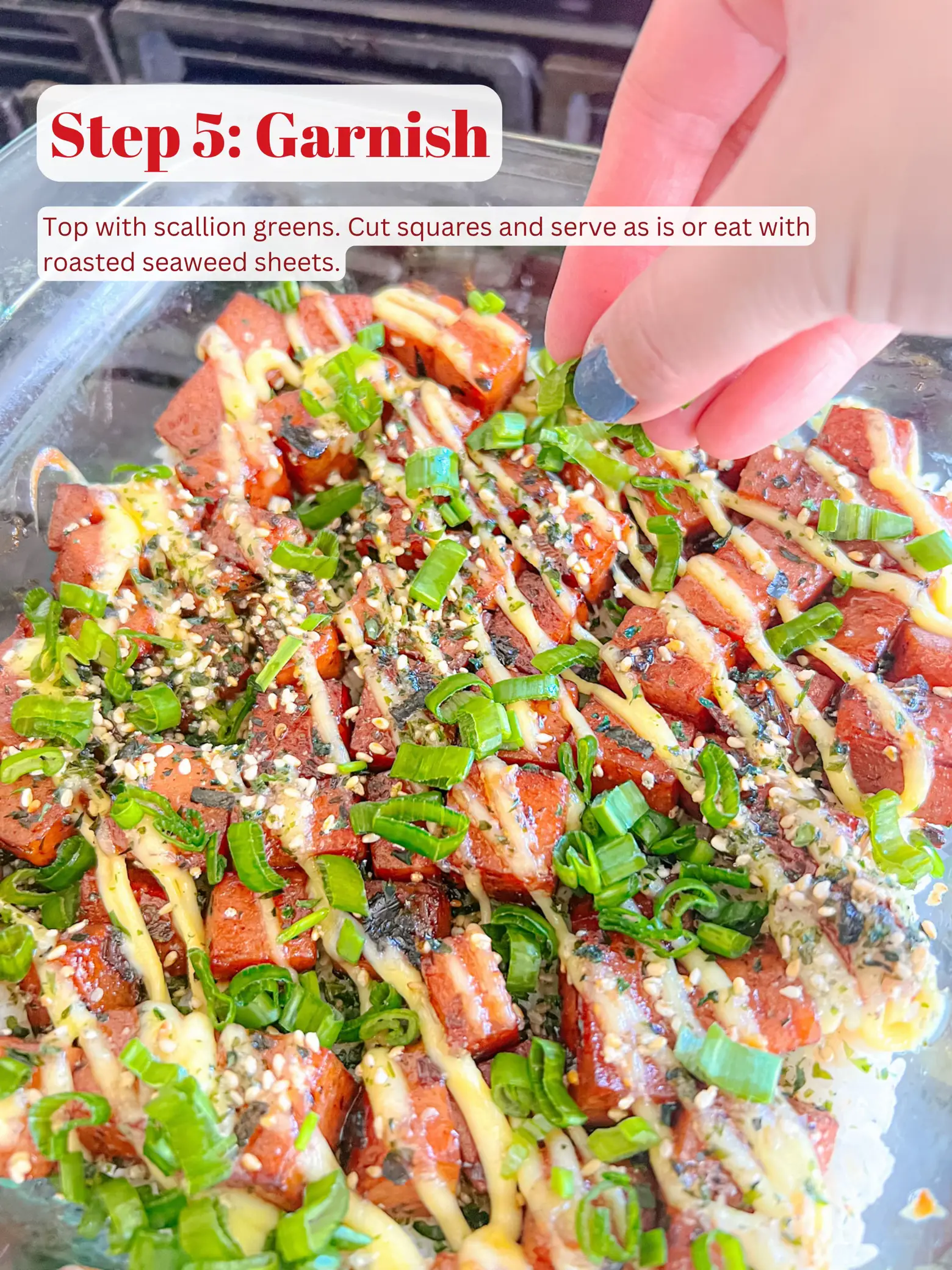 Spam Musubi Bake Recipe 😋 | Gallery posted by Cat's Eats | Lemon8