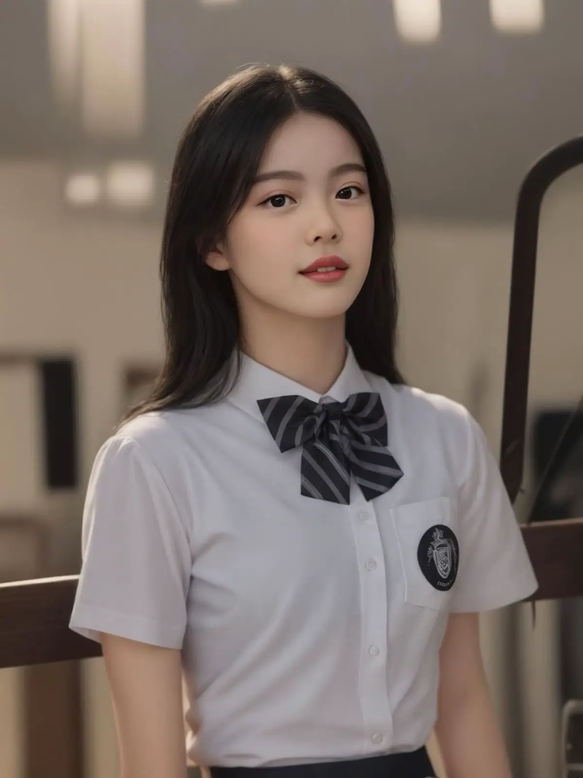 Convert daughter to school style in the photo studio, delusion of the future | Gallery posted by ...