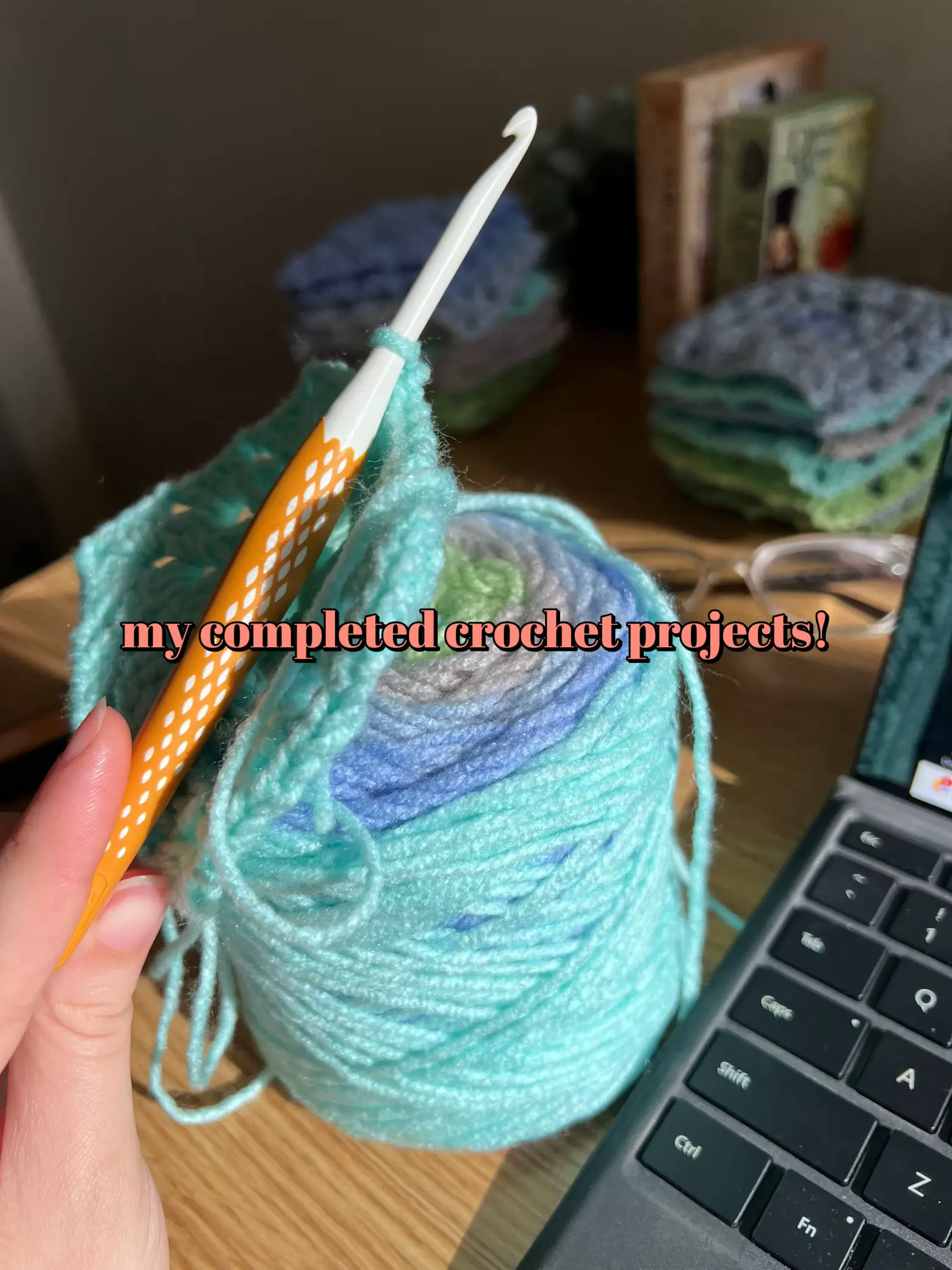 my completed crochet projects! | แกลเลอรีที่โพสต์โดย jo