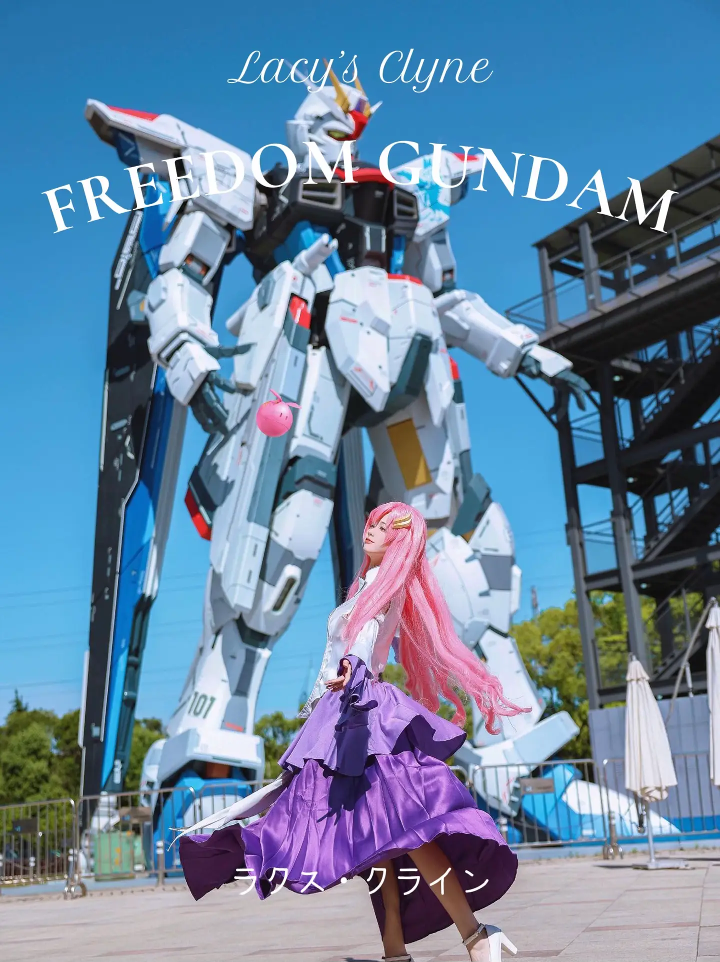 Lacus Klein และ Freedom Gundam | แกลเลอรีที่โพสต์โดย Ameyomu | Lemon8