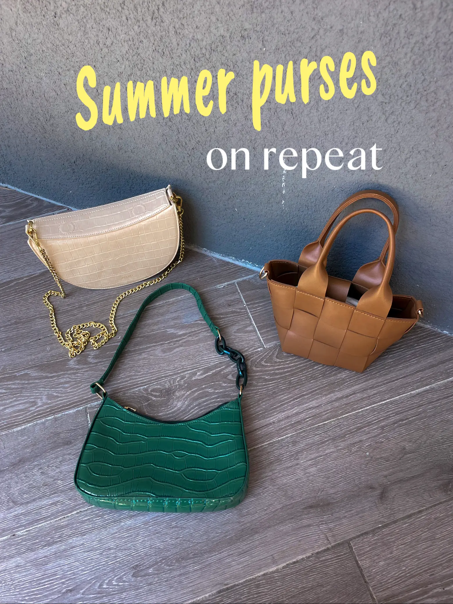 summer bags on repeat 👜 | Gallery posted by Kelly Ann | Lemon8