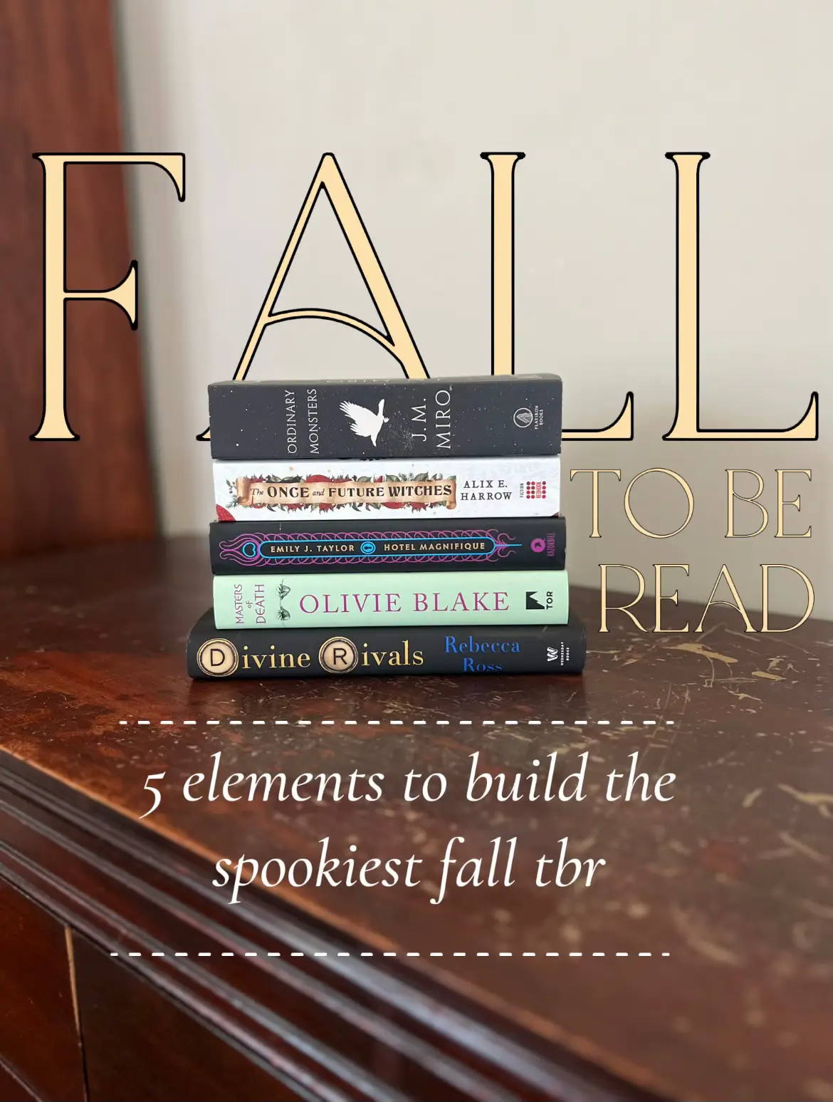 How to Build the Spookiest Fall TBR 🍂🎃👻🍁 | Gallery posted by ...
