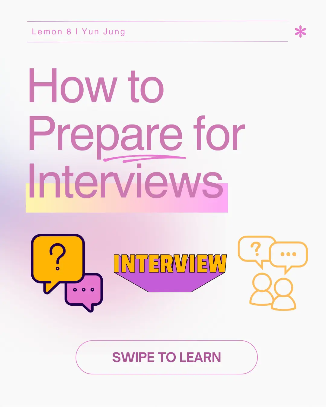How to prep for Interviews | Gallery posted by Yun Jung | Lemon8