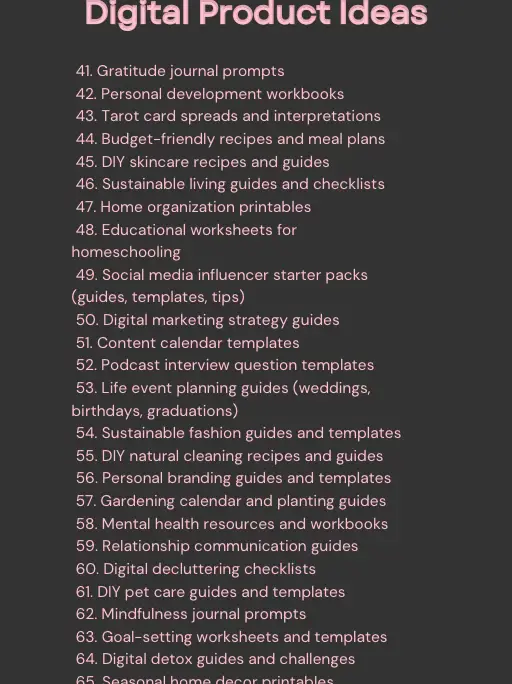 150 digital product ideas to make money online | Gallery posted by ...