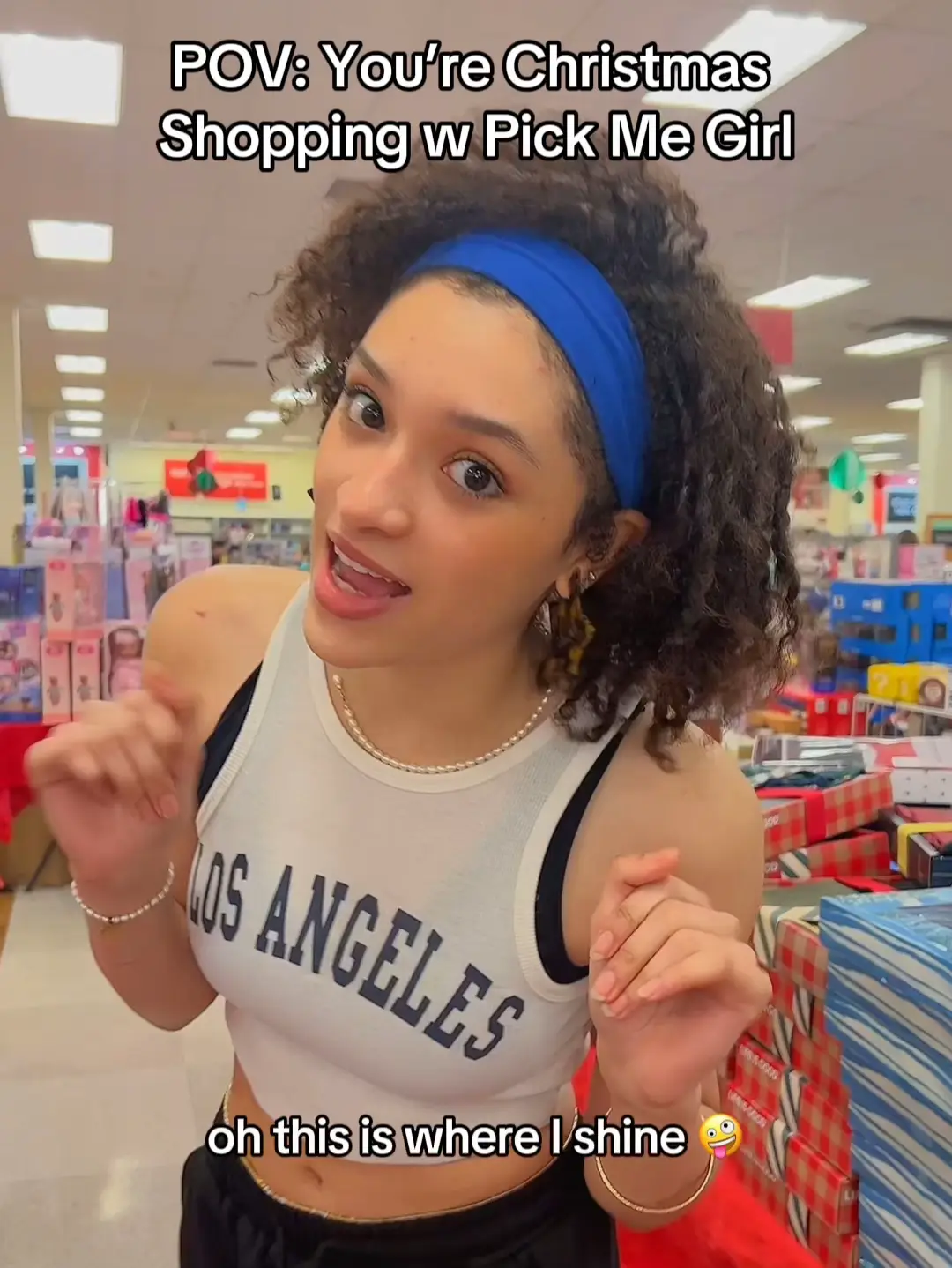 POV: you’re christmas shopping w pick me girl | Video published by Xia Capretta | Lemon8