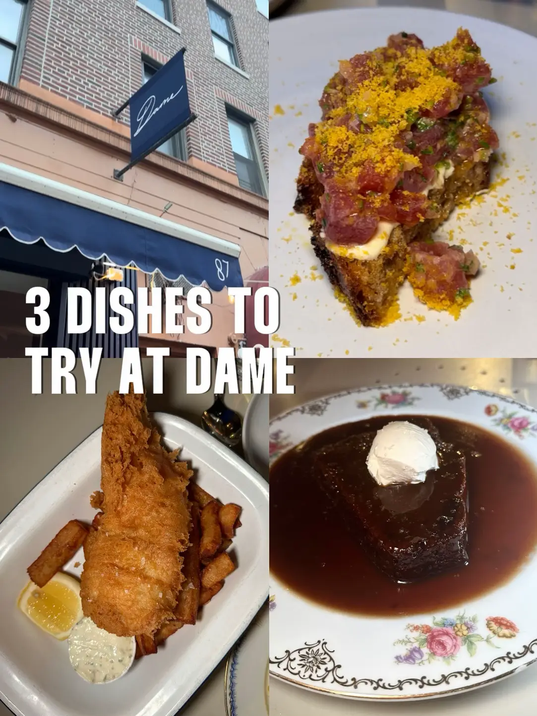 3 Dishes to try at Dame | Gallery posted by Rachel B | Lemon8