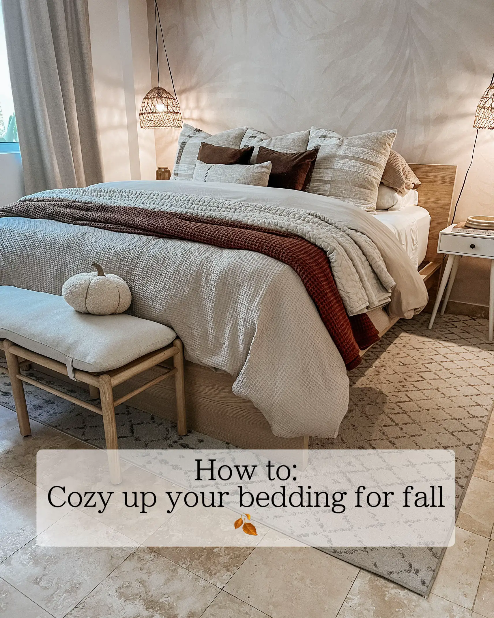 How to: Cozy up your bedding for fall🍂 | Gallery posted by chelseaalysa ...
