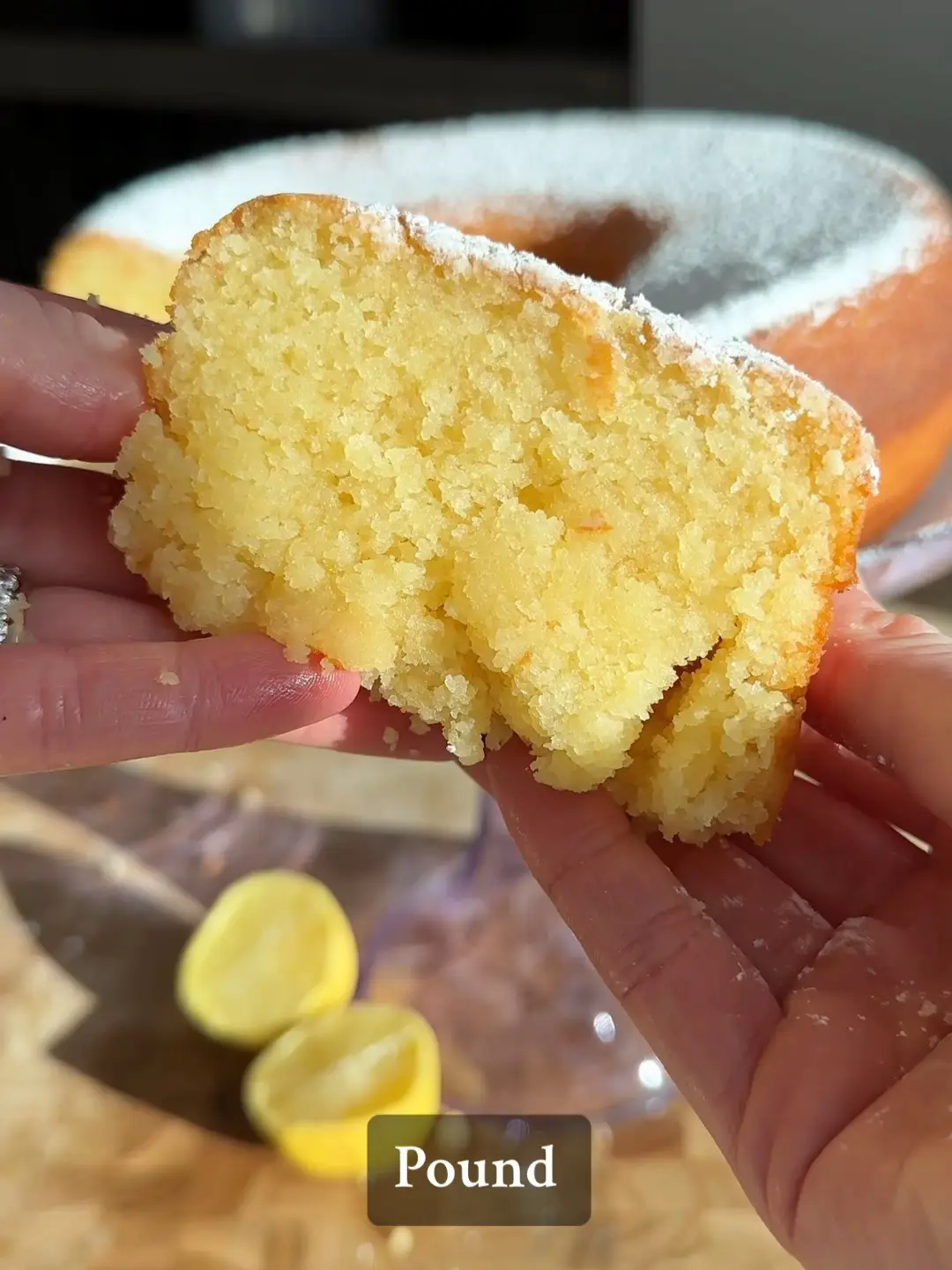 Ritz Carlton Lemon Poundcake Recipe | Video published by ...