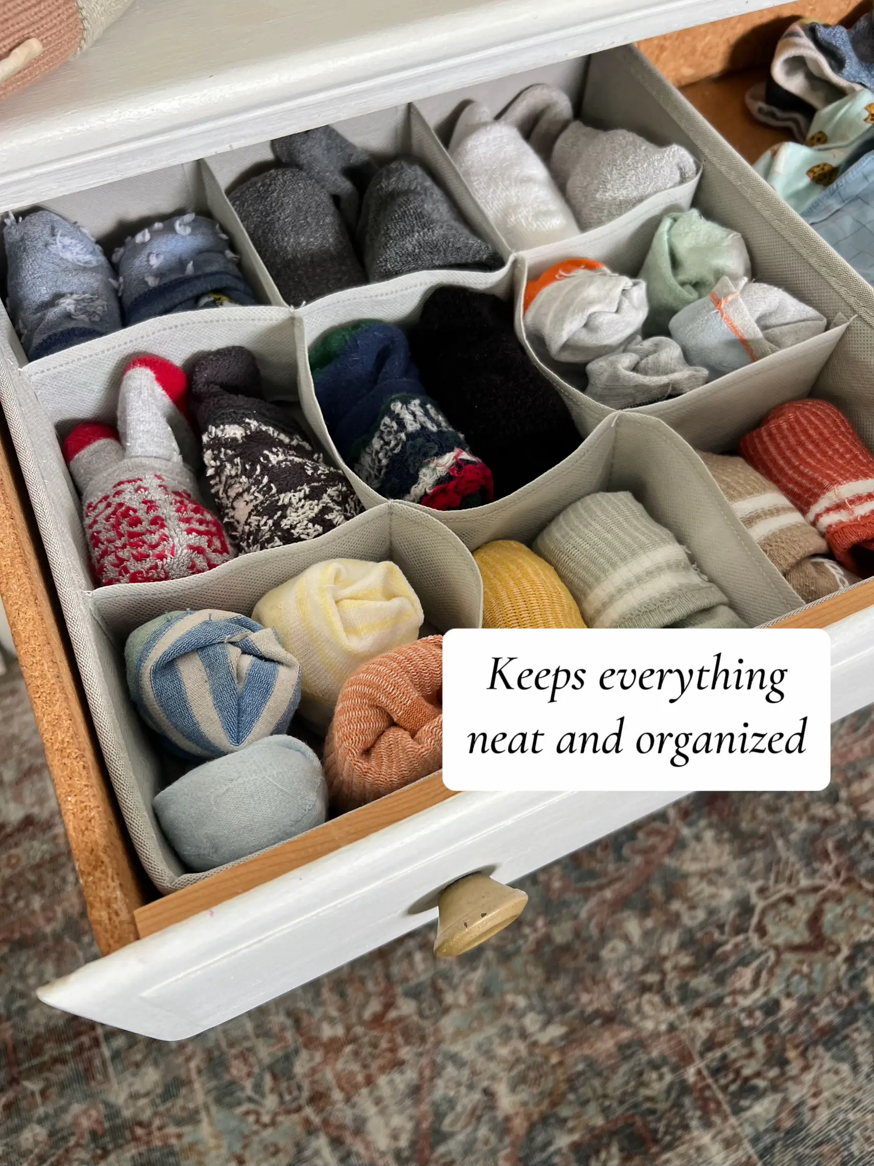 Sock Drawer Organization | Gallery posted by Crystal | Lemon8